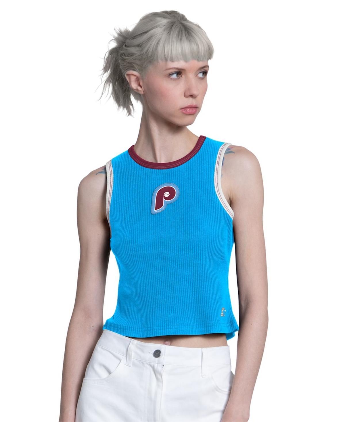 Click here for Starter Womens Light Blue Philadelphia Phillies Co... prices