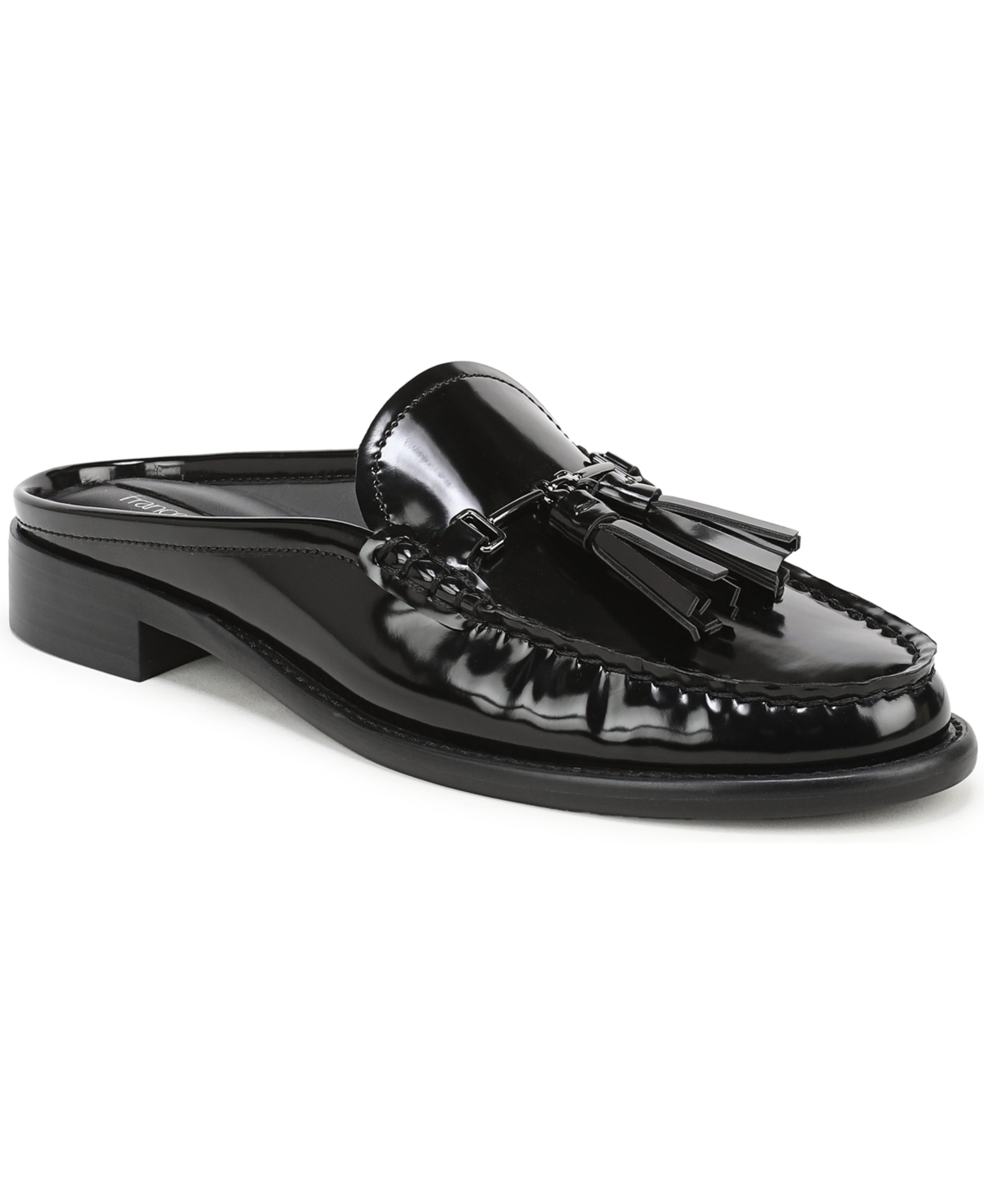 Click here for Franco Sarto Womens Callen Almond Toe Mules - Blac... prices