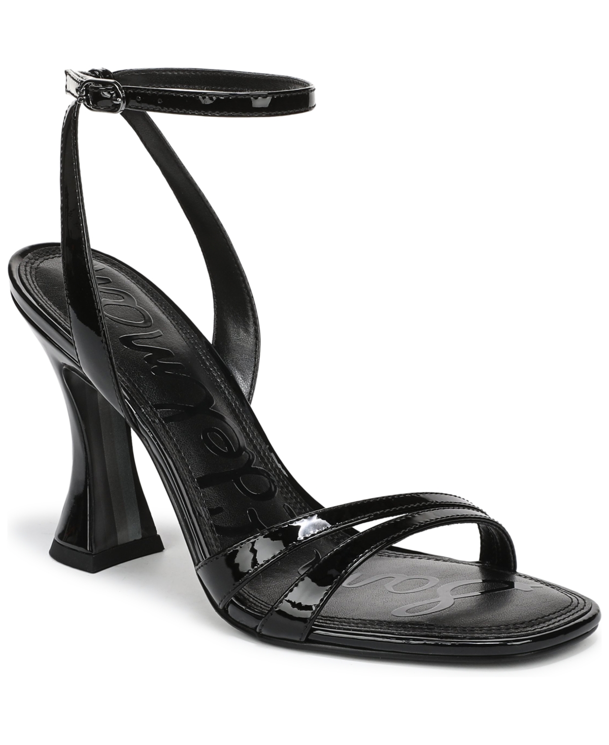 Click here for Sam Edelman Womens Junie Strappy Sandals - Black P... prices