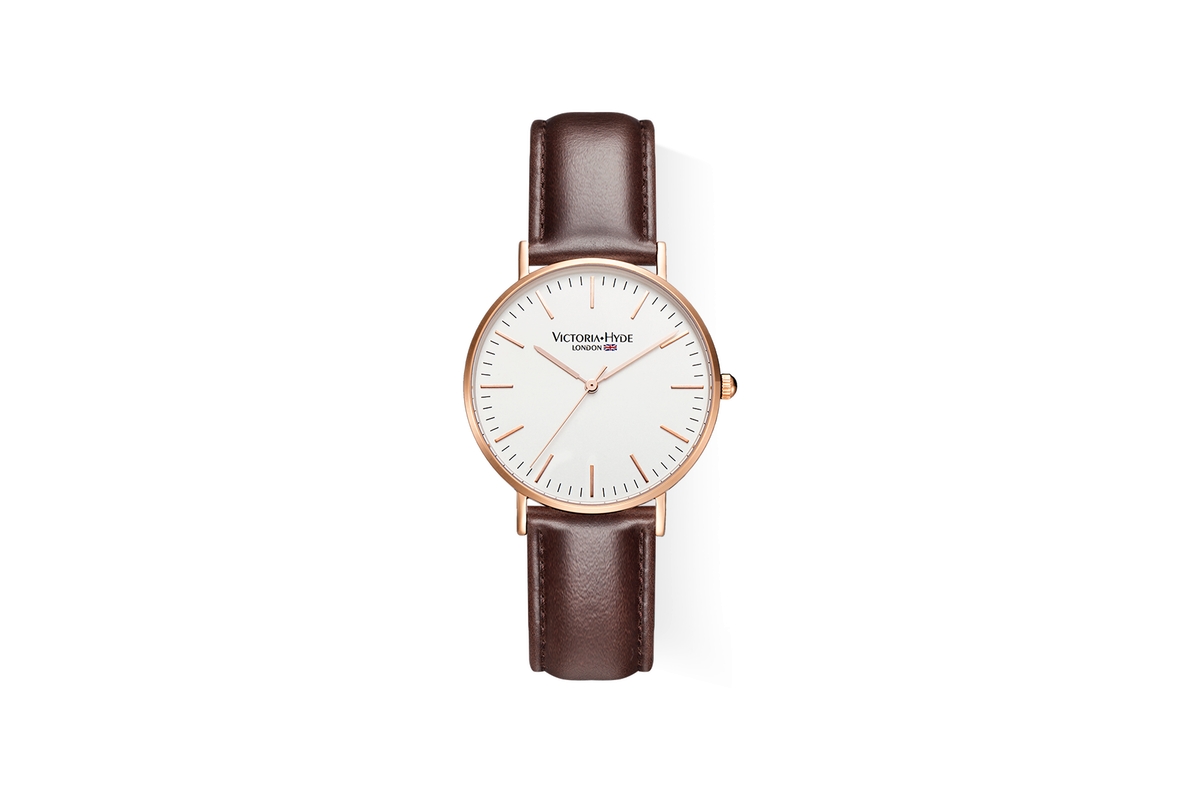Click here for Victoria Hyde London Minimalist Leather strap Watc... prices