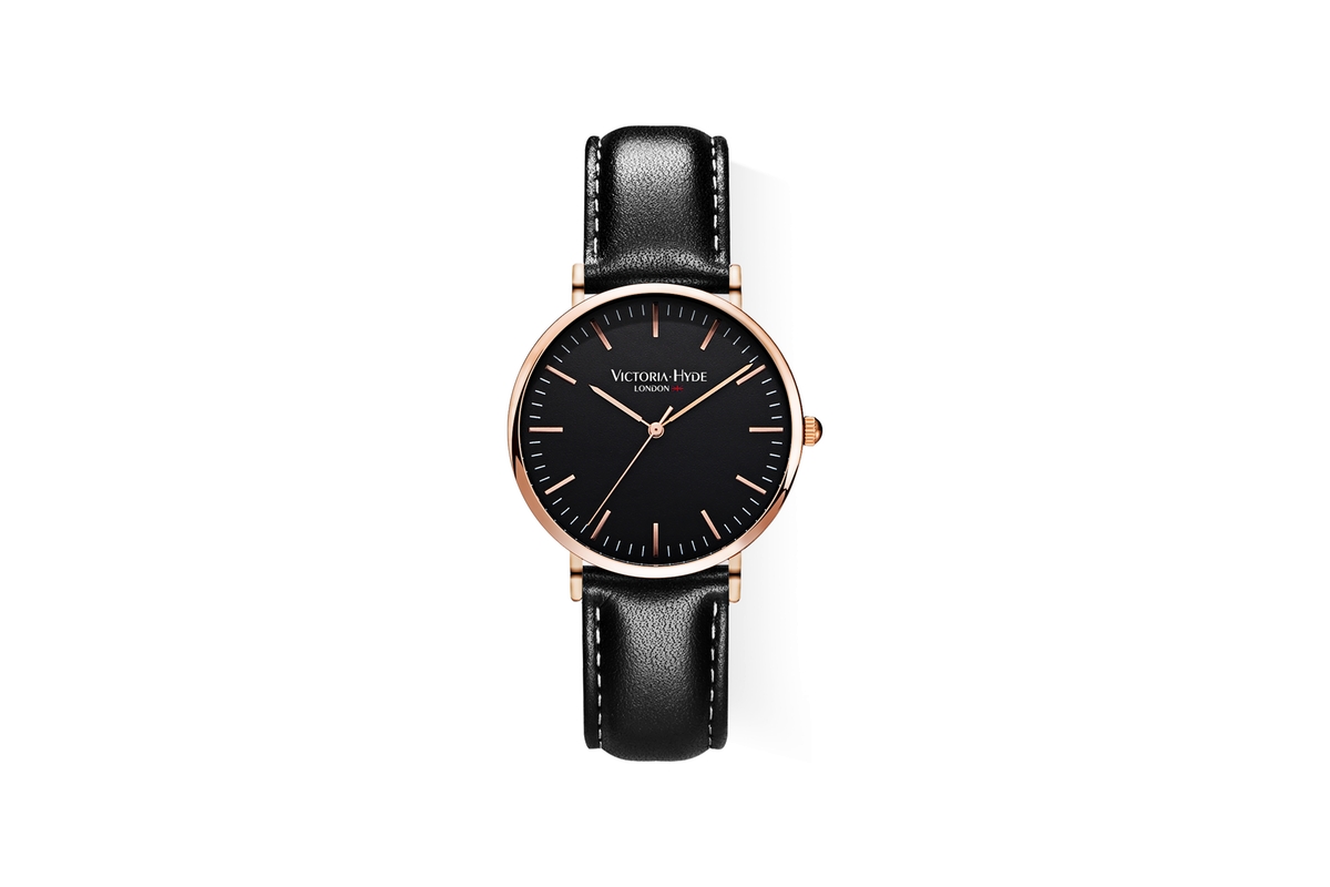 Click here for Victoria Hyde London Minimalist Leather strap Watc... prices