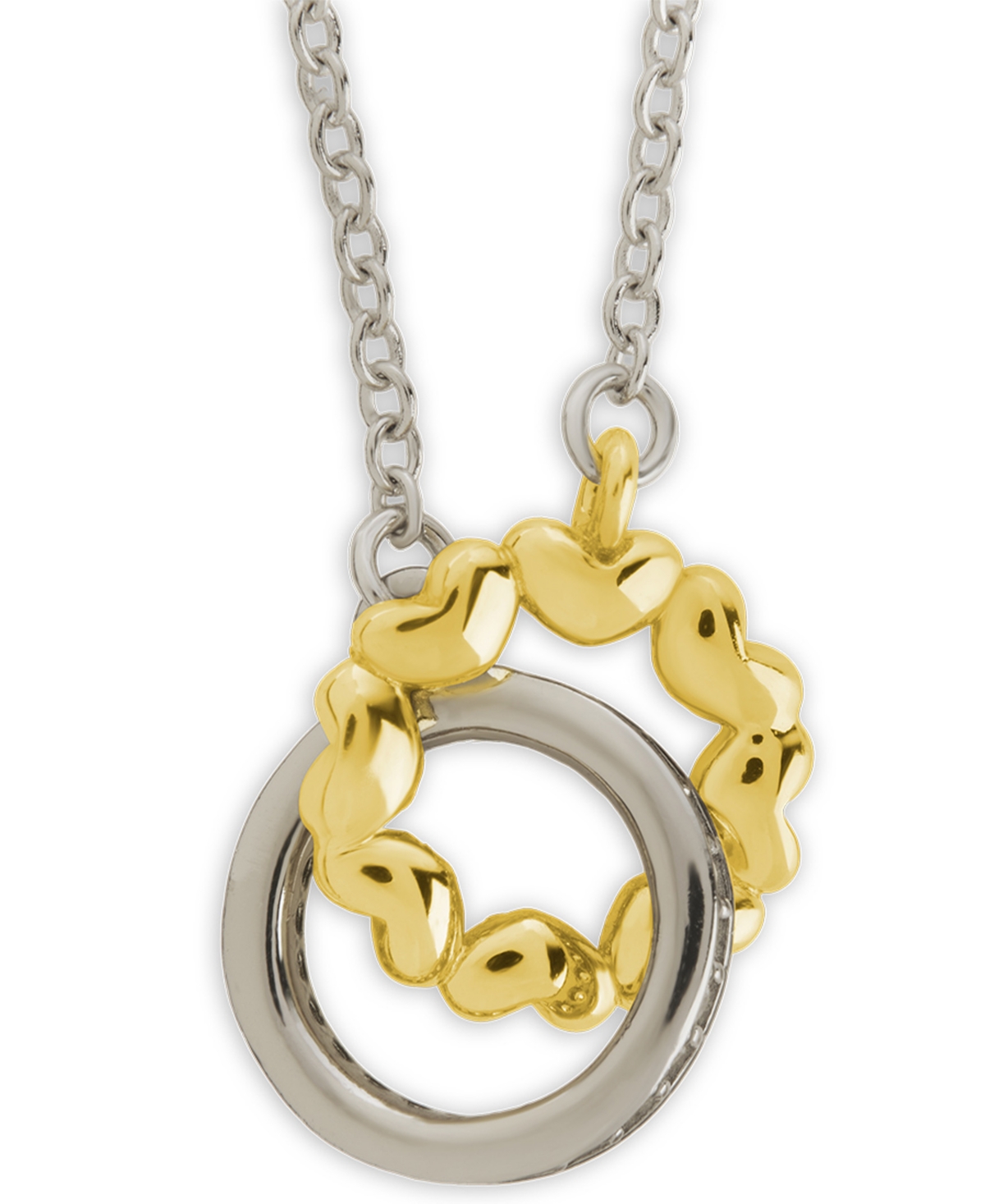 Click here for Sterling Forever Sterling Silver Interlocking Hear... prices