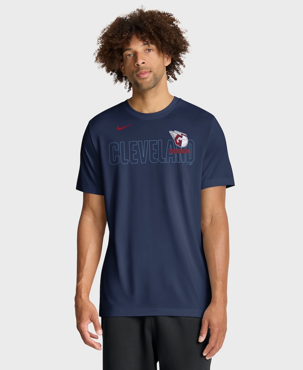 Click here for Nike Mens Navy Cleveland Guardians Knockout Team L... prices