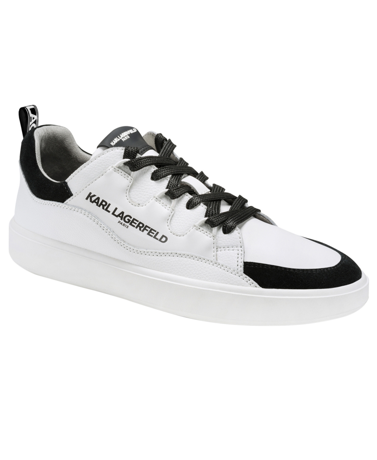 Click here for Karl Lagerfeld Mens Parnell Side-Logo Sneakers - W... prices
