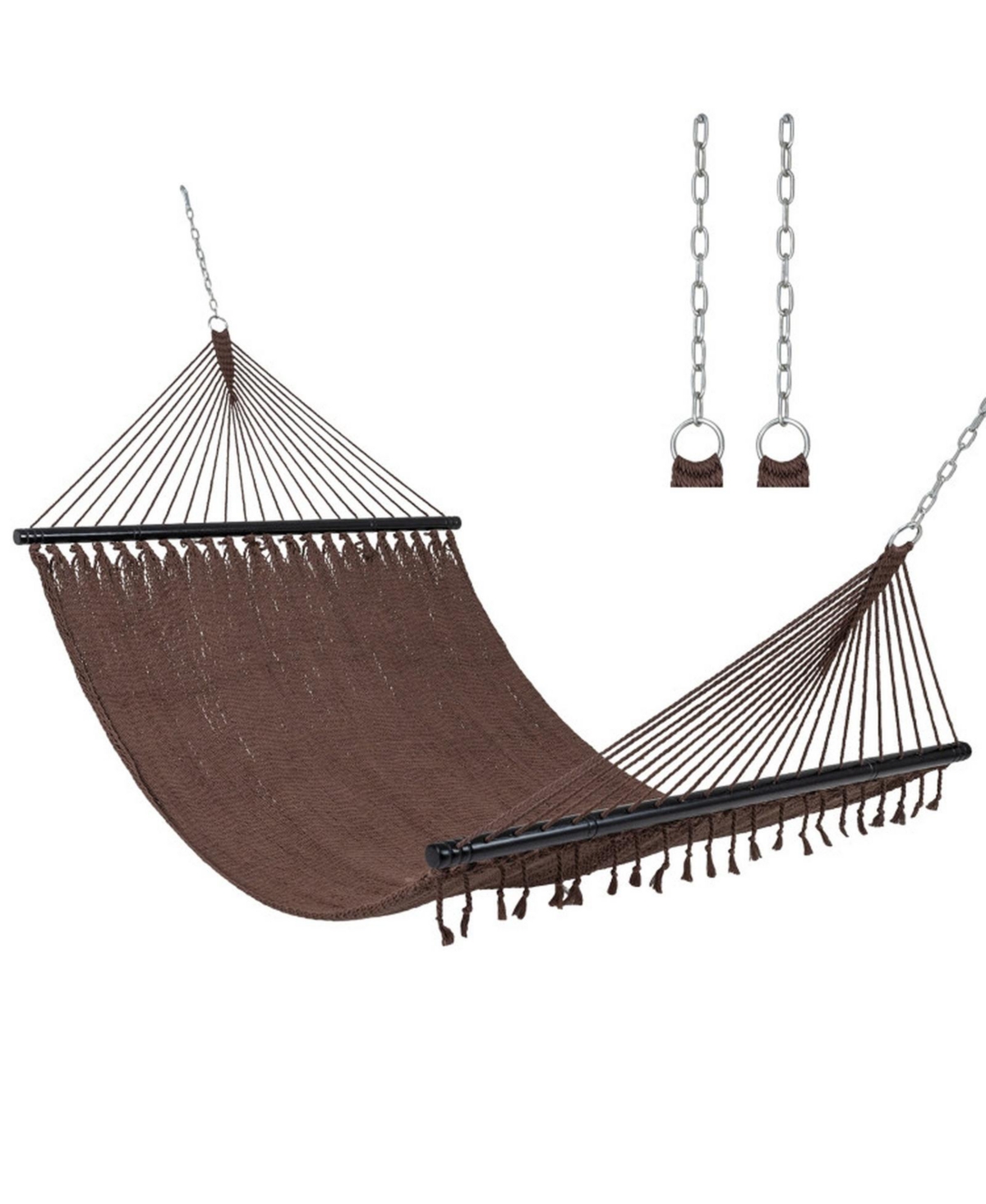 Click here for Gouun Double Caribbean Hammock with Spreader Bar f... prices
