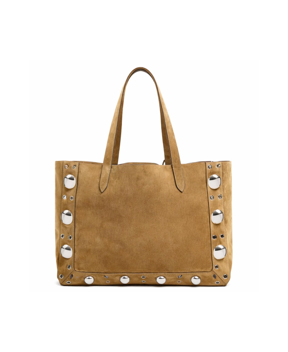 Click here for Elle Collection Suede Grommet Tote Bag - Sand prices