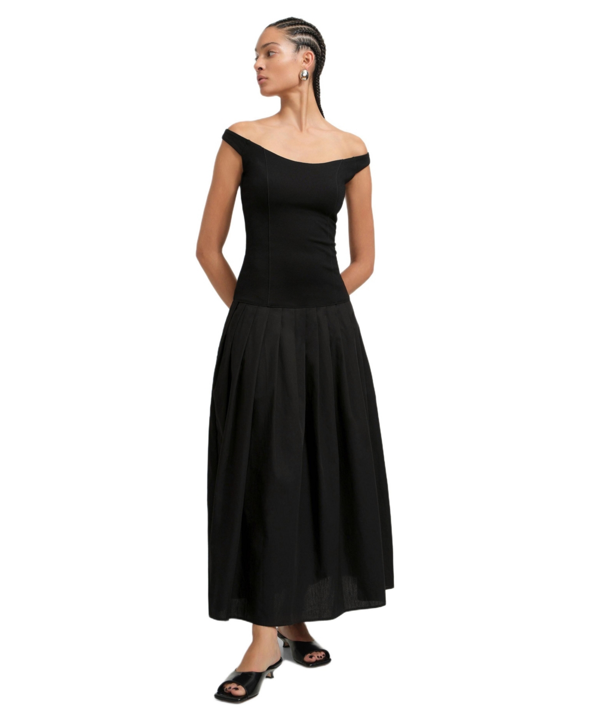 Click here for Marcella Womens Selene Dress - Black prices