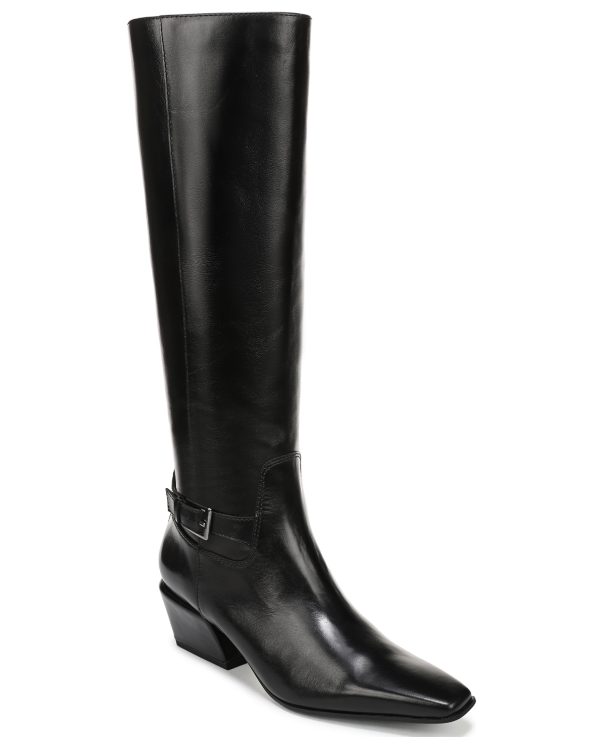Click here for Sam Edelman Womens Haisley Zipper Tall Boots - Bla... prices