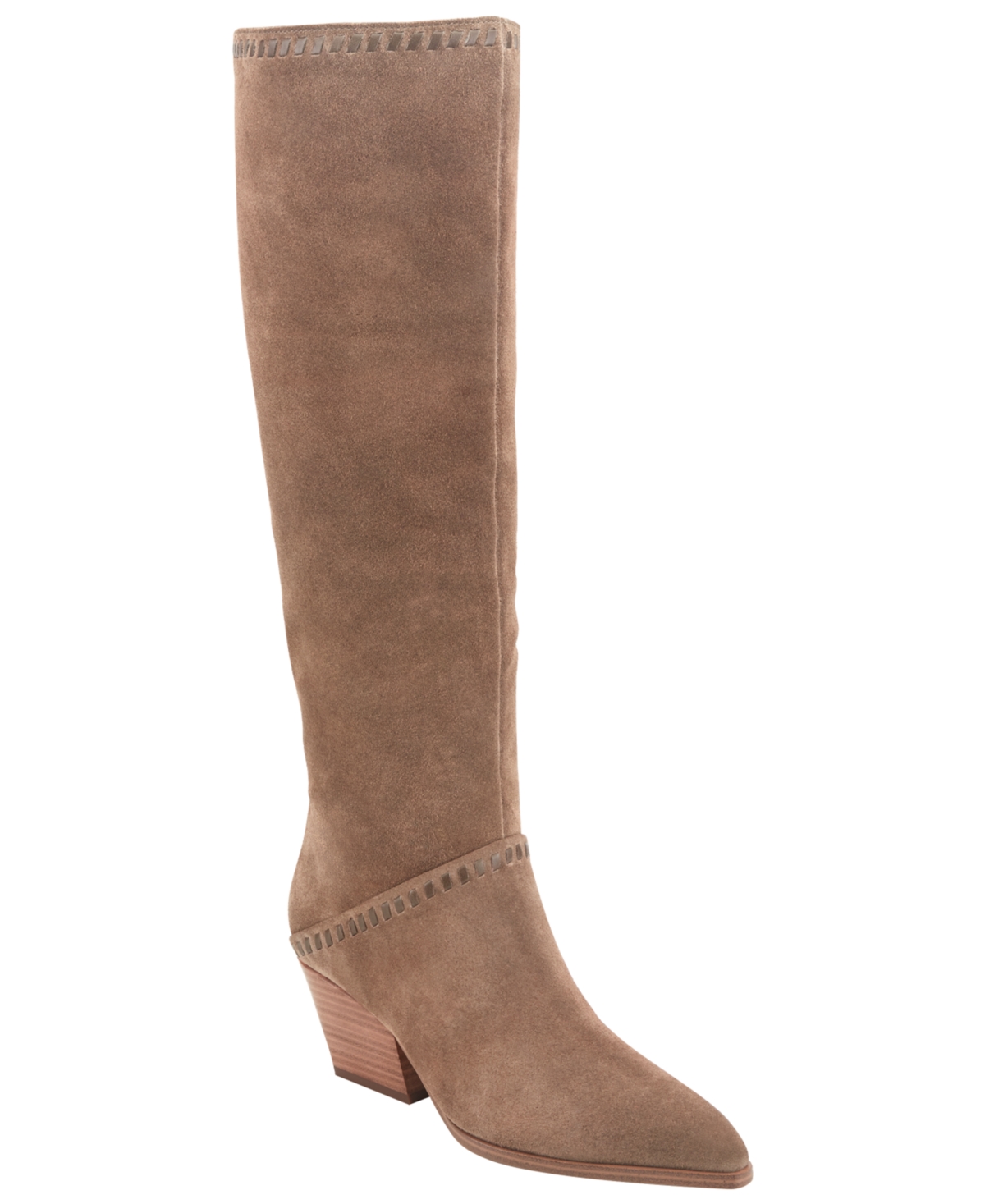Click here for Marc Fisher Ltd Womens Tayla Suede Whipstitch Tall... prices