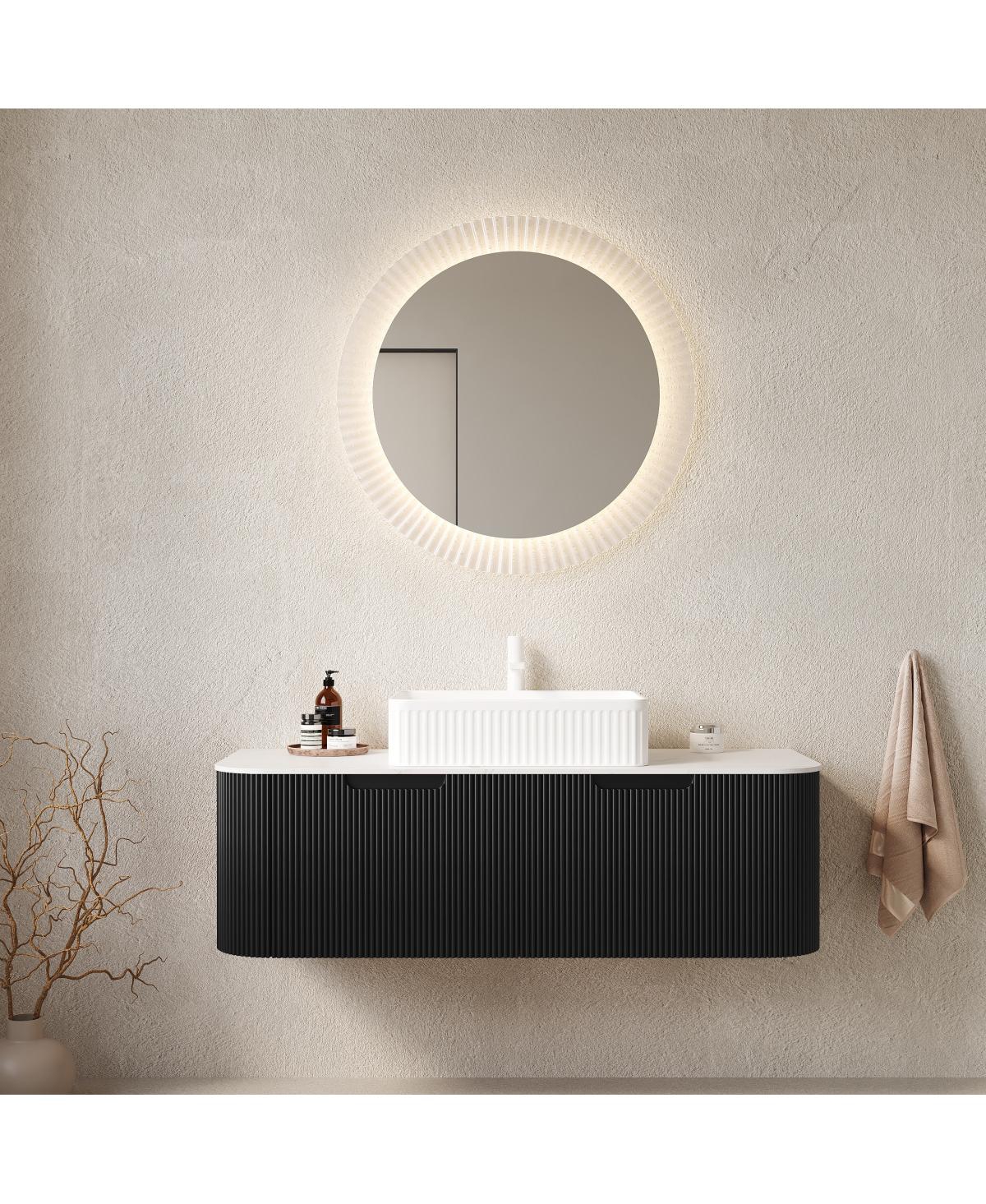 Click here for Sillysis Wall Mounted Bathroom Vanity with Ceramic... prices