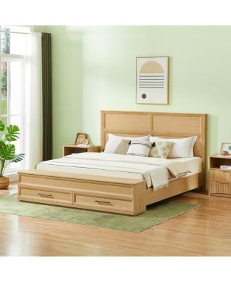 Click here for Streamdale Furniture King Size Bed With 3d Geometr... prices