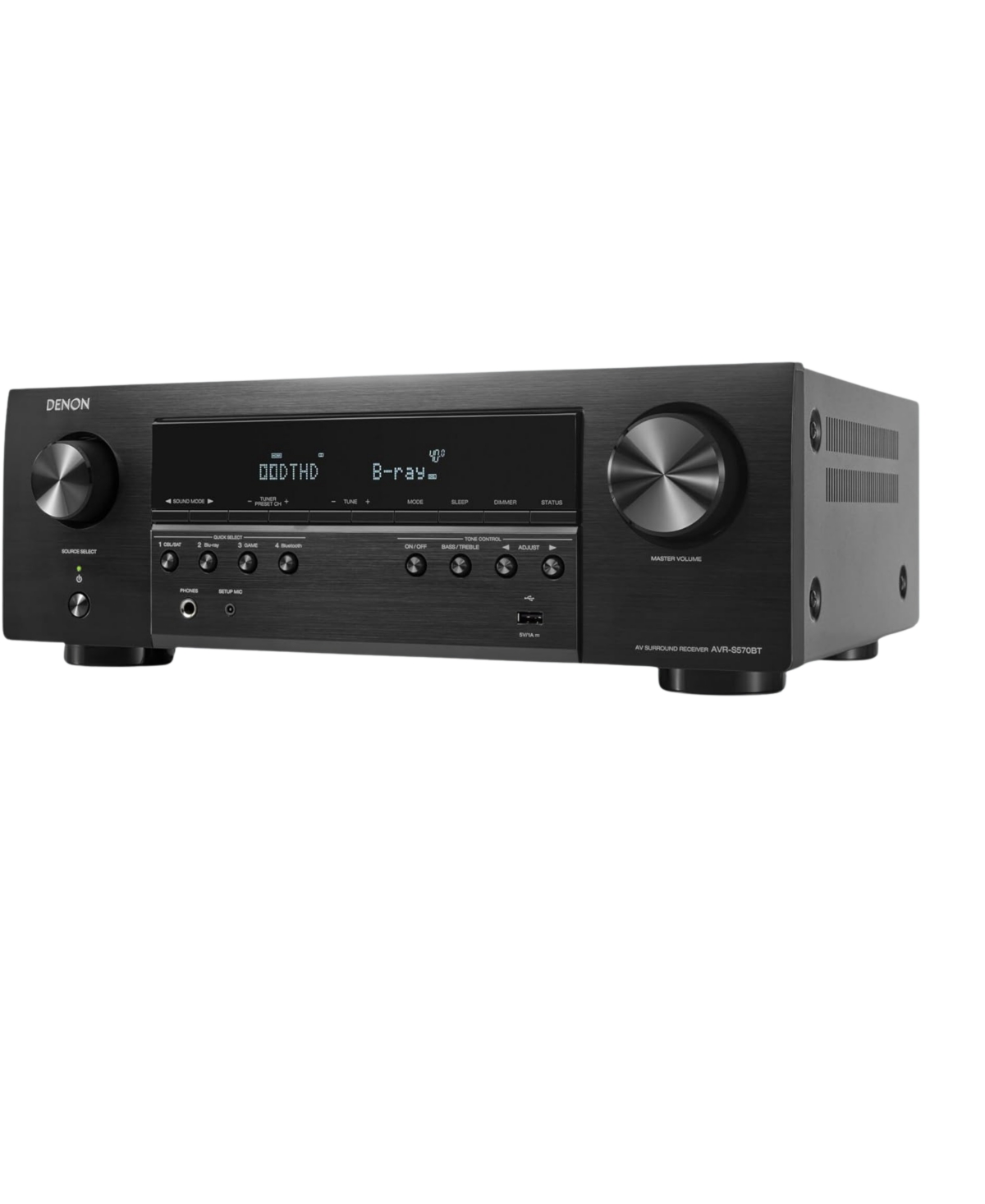 Click here for Denon Avr-S570BT 5.2 Ch 70W 8K Av Receiver with Bl... prices