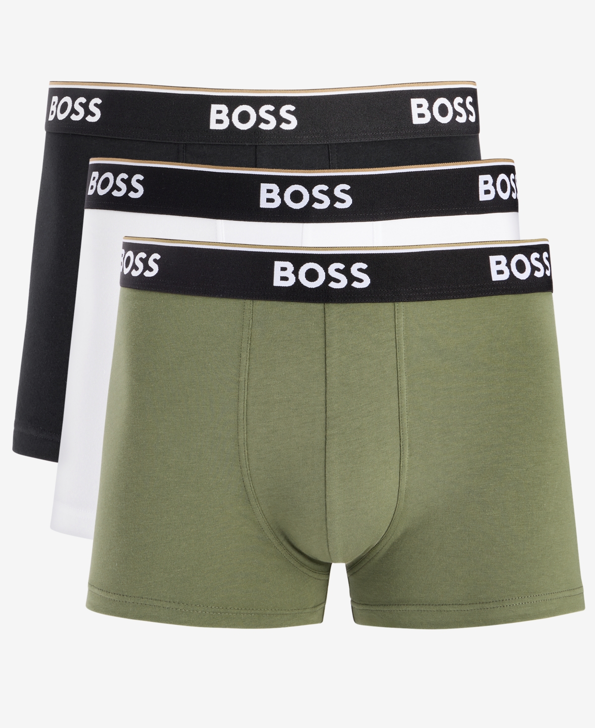Click here for Boss by Hugo Boss Mens Power Trunks  Pack of 3 - W... prices