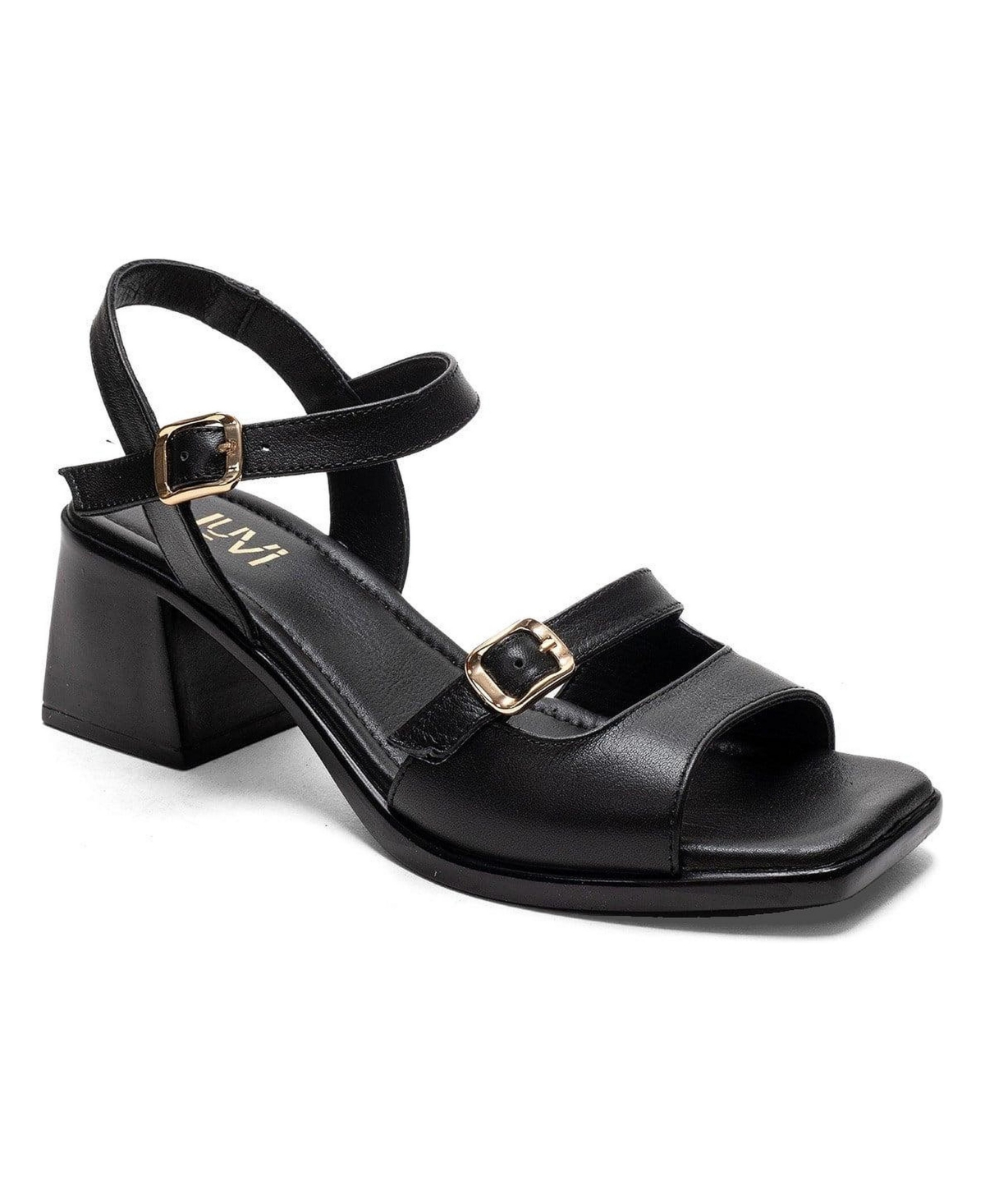 Click here for Forever & Always Shoes Womens Yolen Leather Block... prices