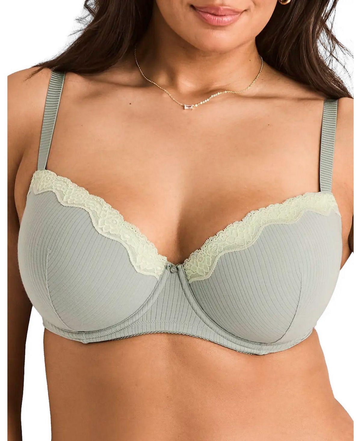 Click here for Adore Me Womens Lilou Contour Demi Bra - Medium gr... prices