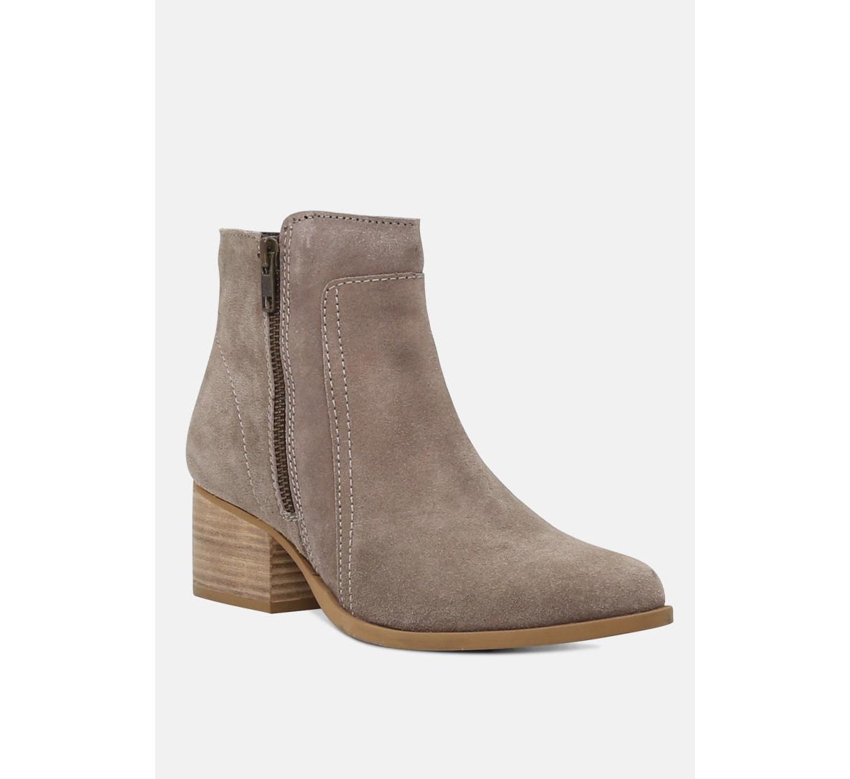 Click here for Rag & Co Womens Bauena Ankle Boots With Zip Closur... prices