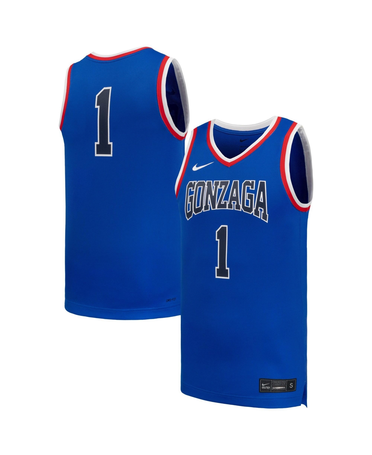Click here for Nike Mens #1 Royal Gonzaga Bulldogs Replica Basket... prices