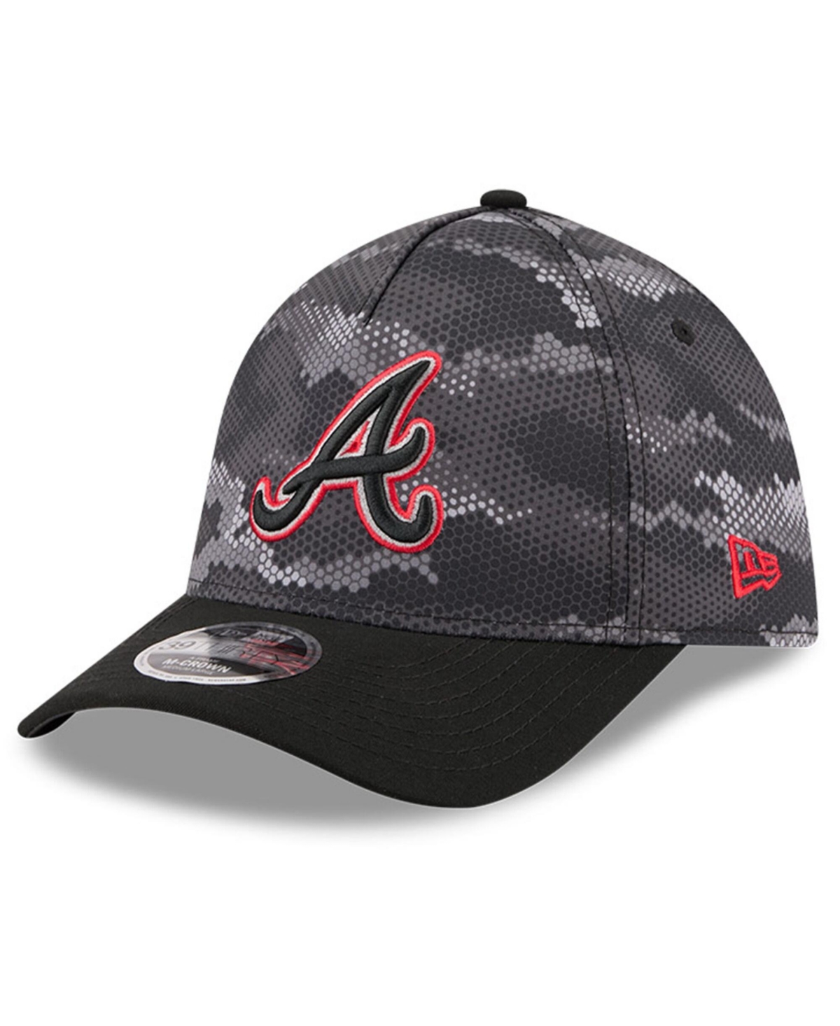 Click here for New Era Mens Black Atlanta Braves Camo 39THIRTY A-... prices