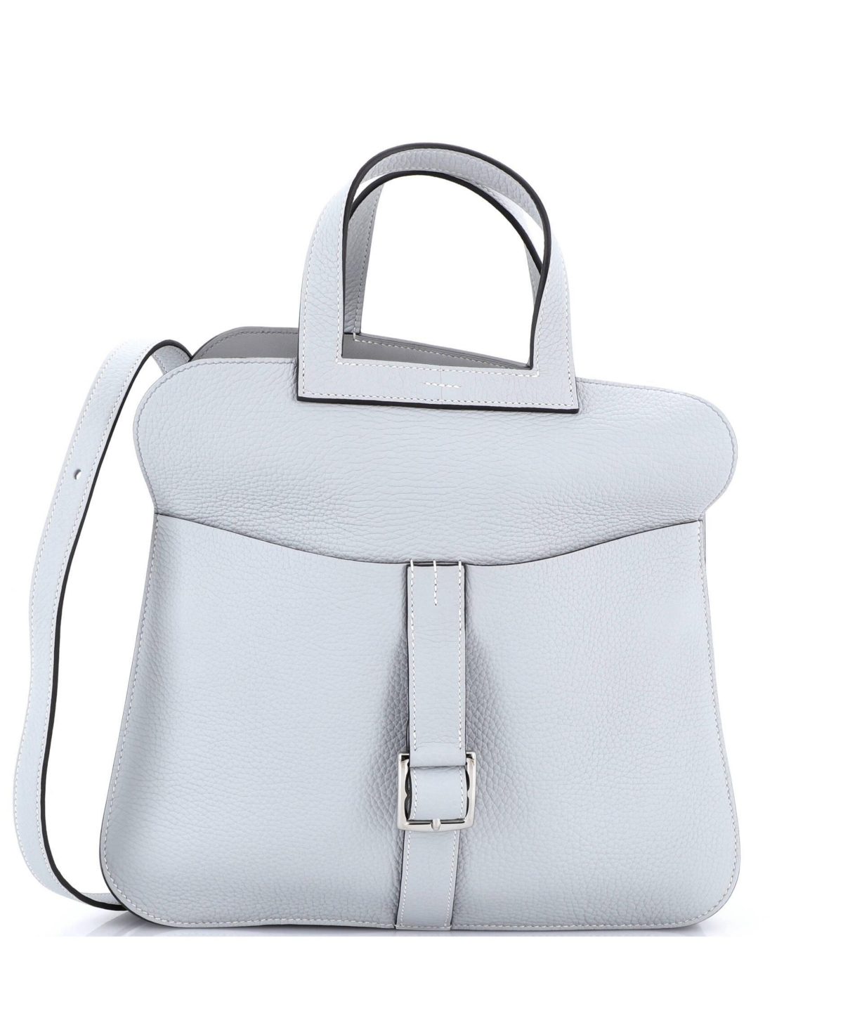 Click here for Pre-Owned HERMES 31 Halzan Bag Clemence - Blue prices