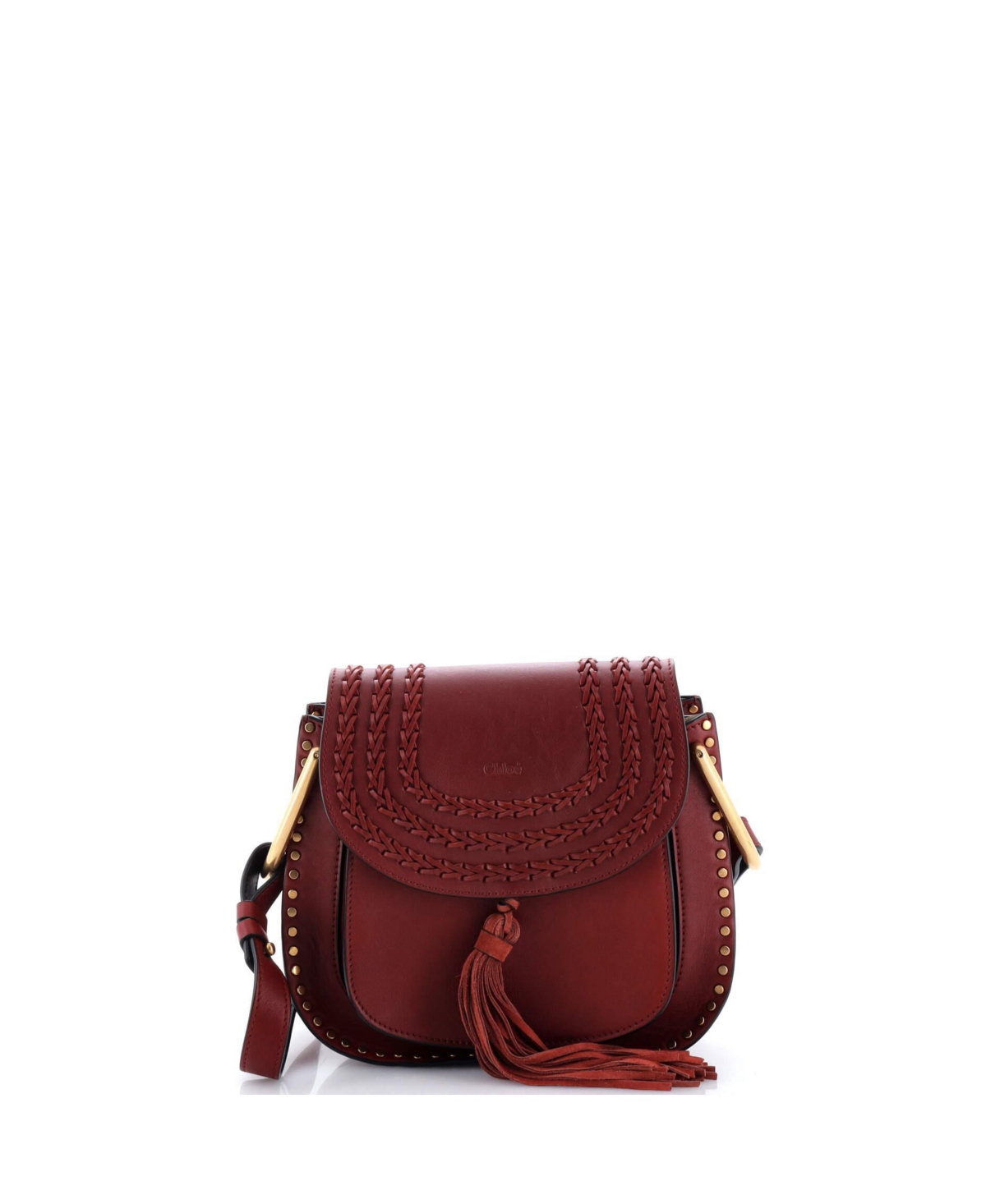 Click here for Pre-Owned Chloe Small Hudson Handbag Whipstitch Le... prices