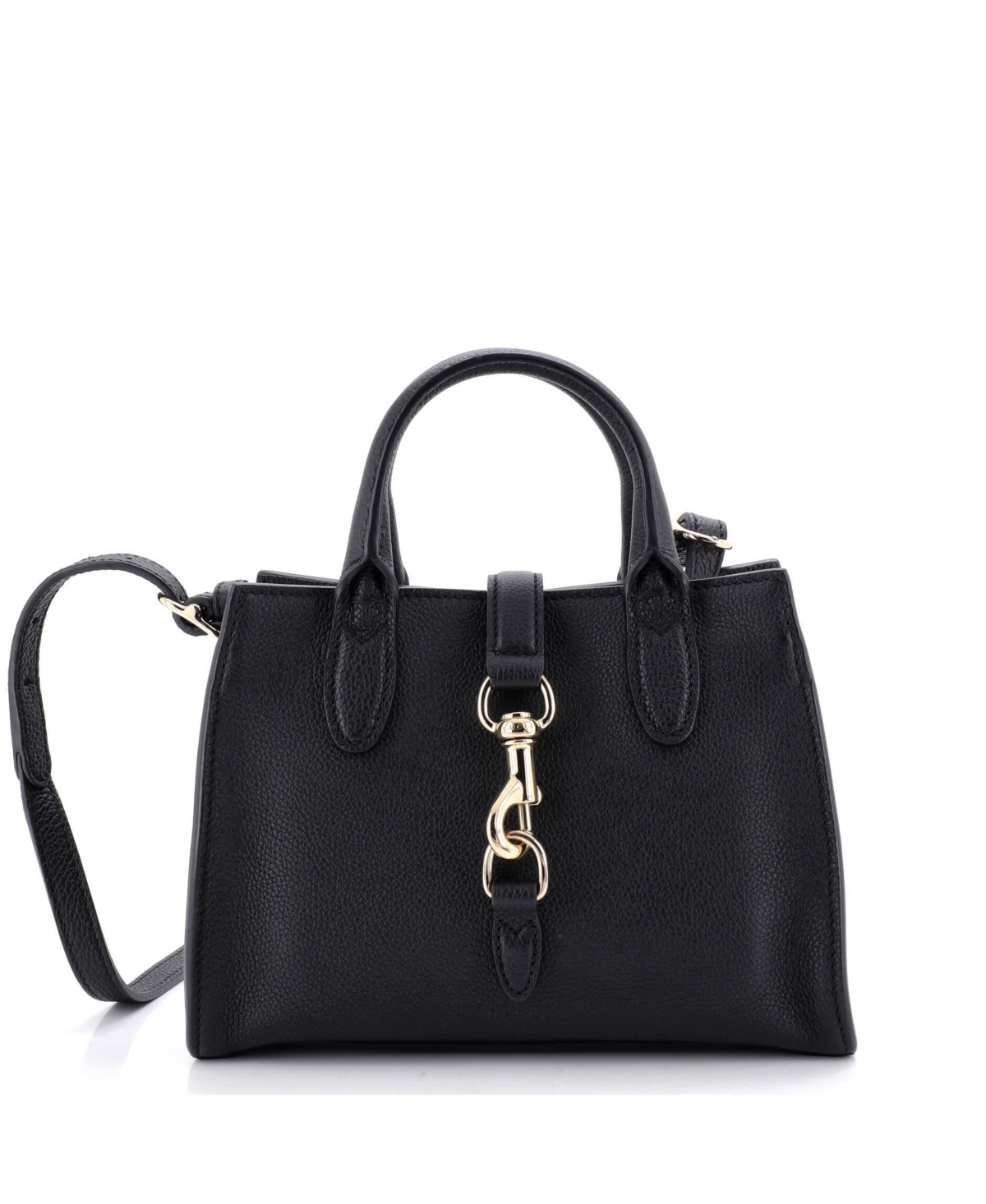 Click here for Pre-Owned Gucci Small Jackie Tote Leather - Black prices