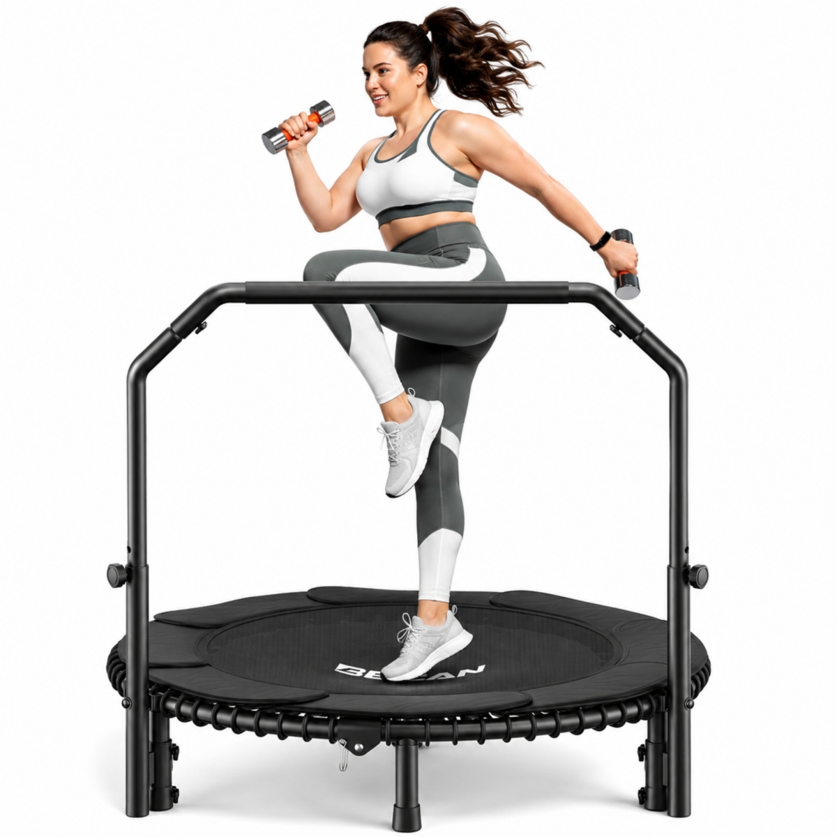 Click here for Bcan 2026 Upgraded Mini Rebounder Trampoline for A... prices