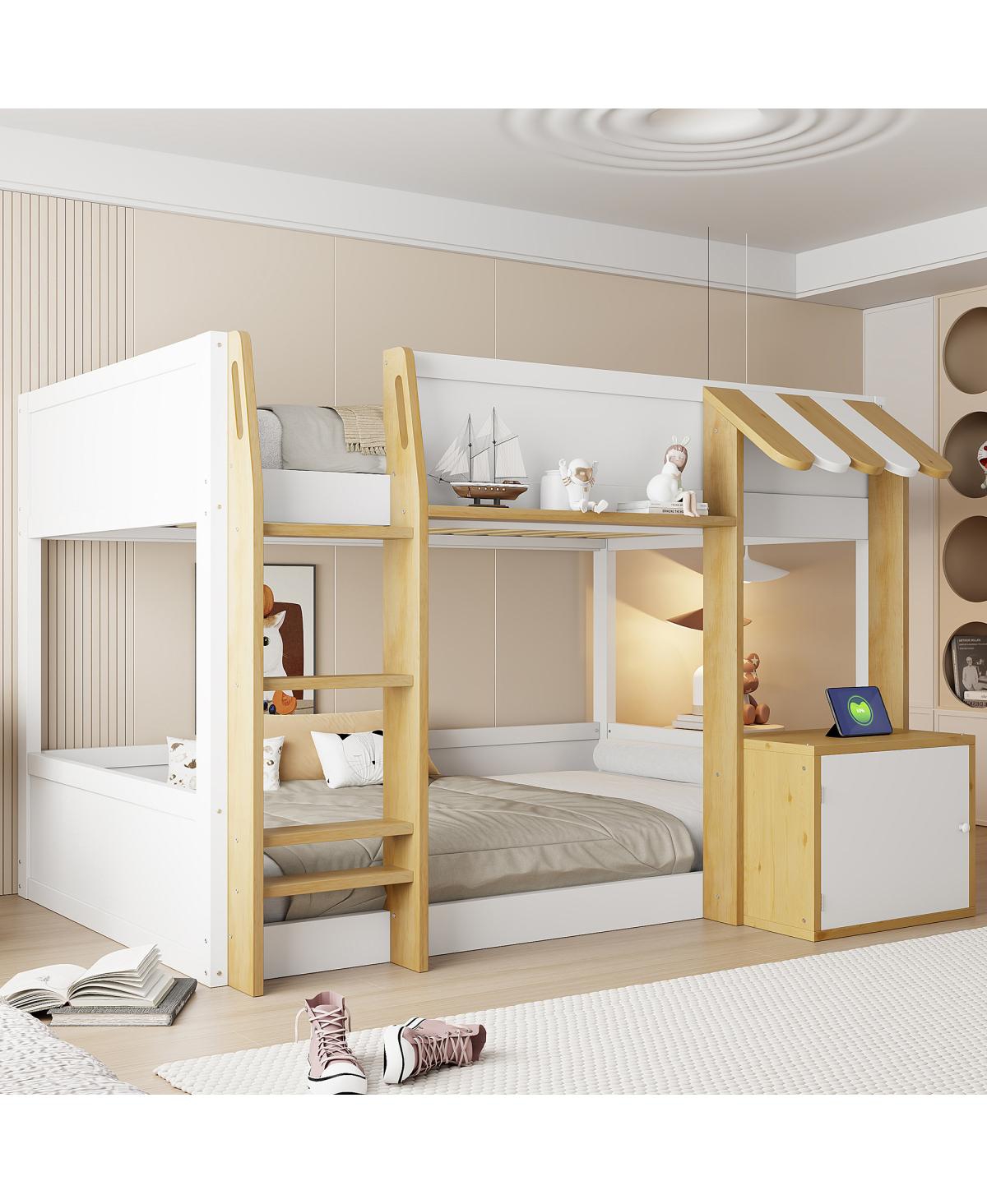 Click here for Streamdale Furniture Bunk Bed with Desk  Storage... prices