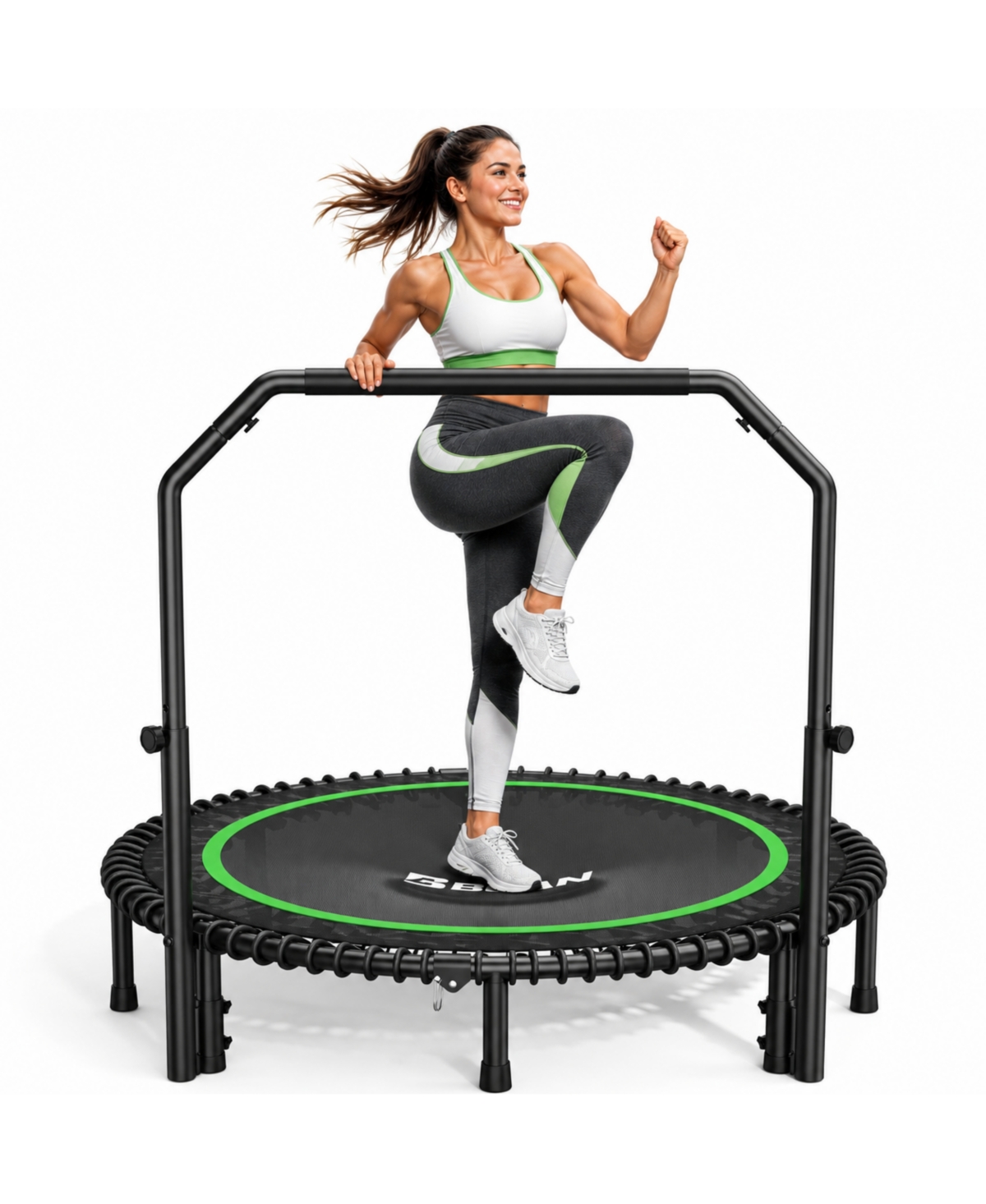 Click here for Bcan Mini Rebounder Trampoline with Handle  450/55... prices