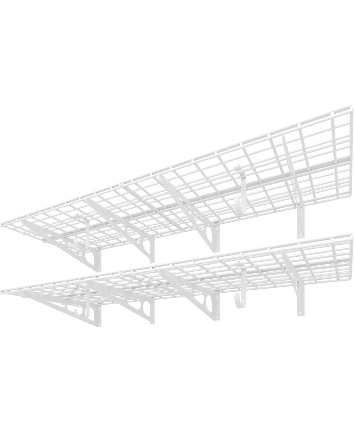 Click here for Fleximounts 2-Pack 2x6ft Garage Shelving with Hook... prices