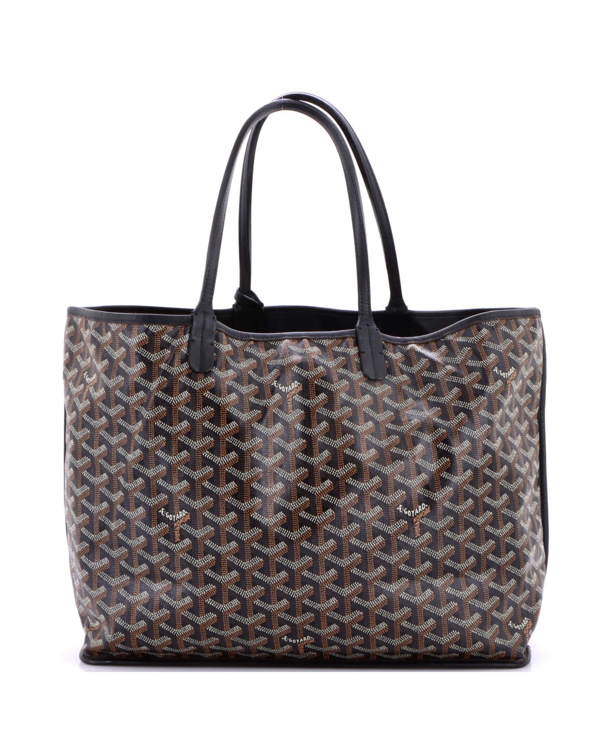 Click here for Pre-Owned Goyard Pm Anjou Reversible Tote Coated C... prices