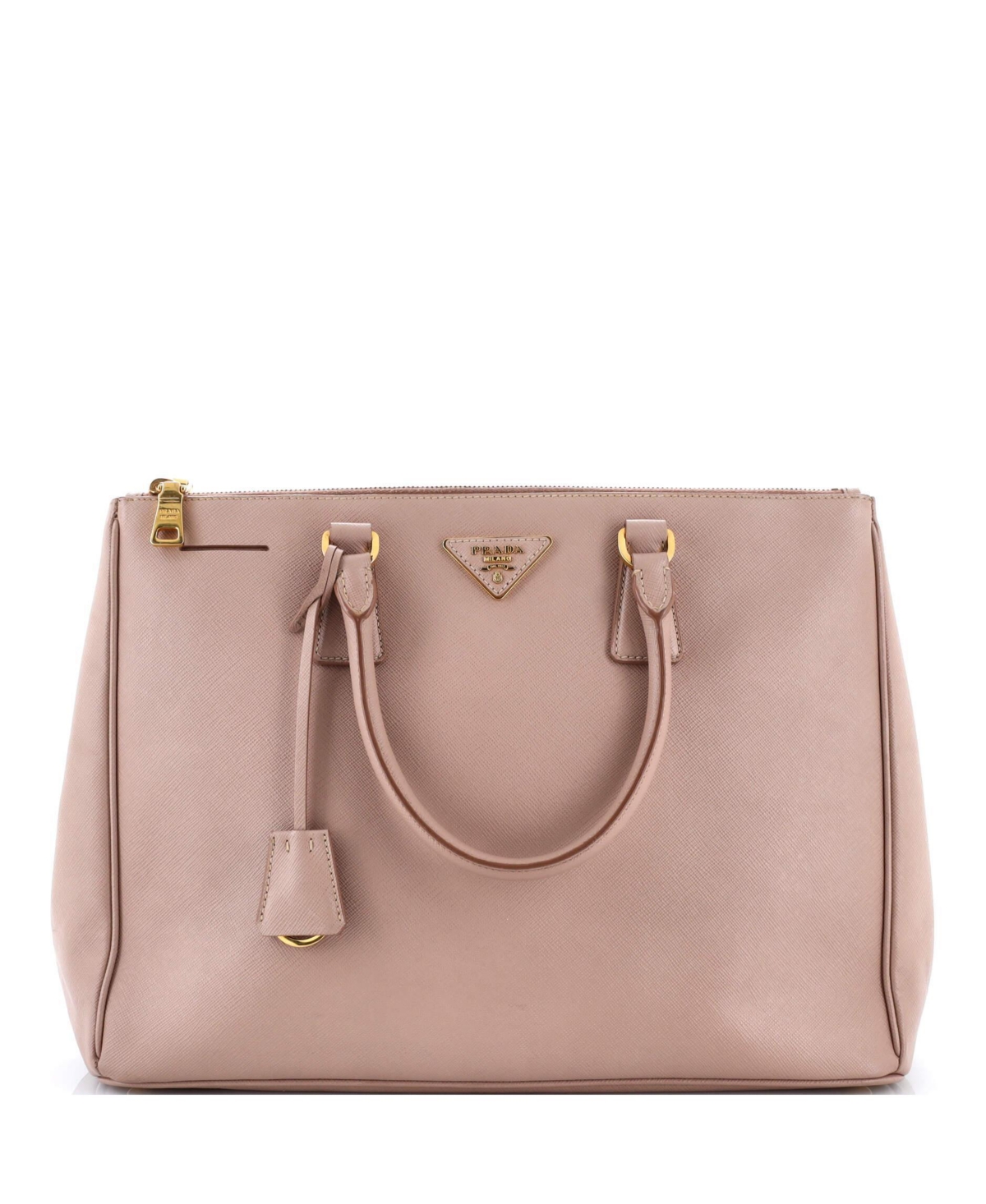 Click here for Pre-Owned Prada Large Double Zip Lux Tote Saffiano... prices