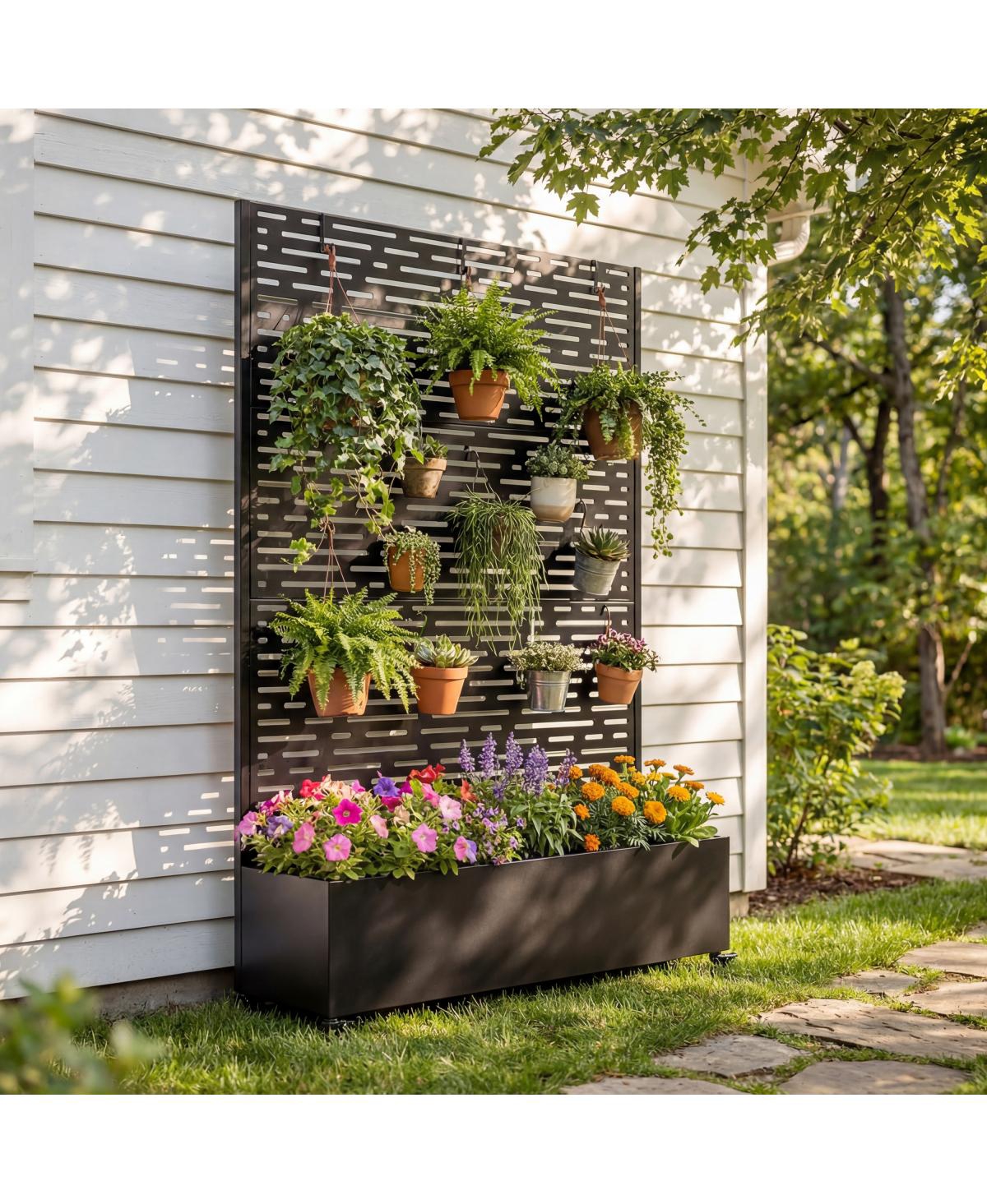 Click here for Streamdale Furniture Metal Raised Garden Bed with... prices