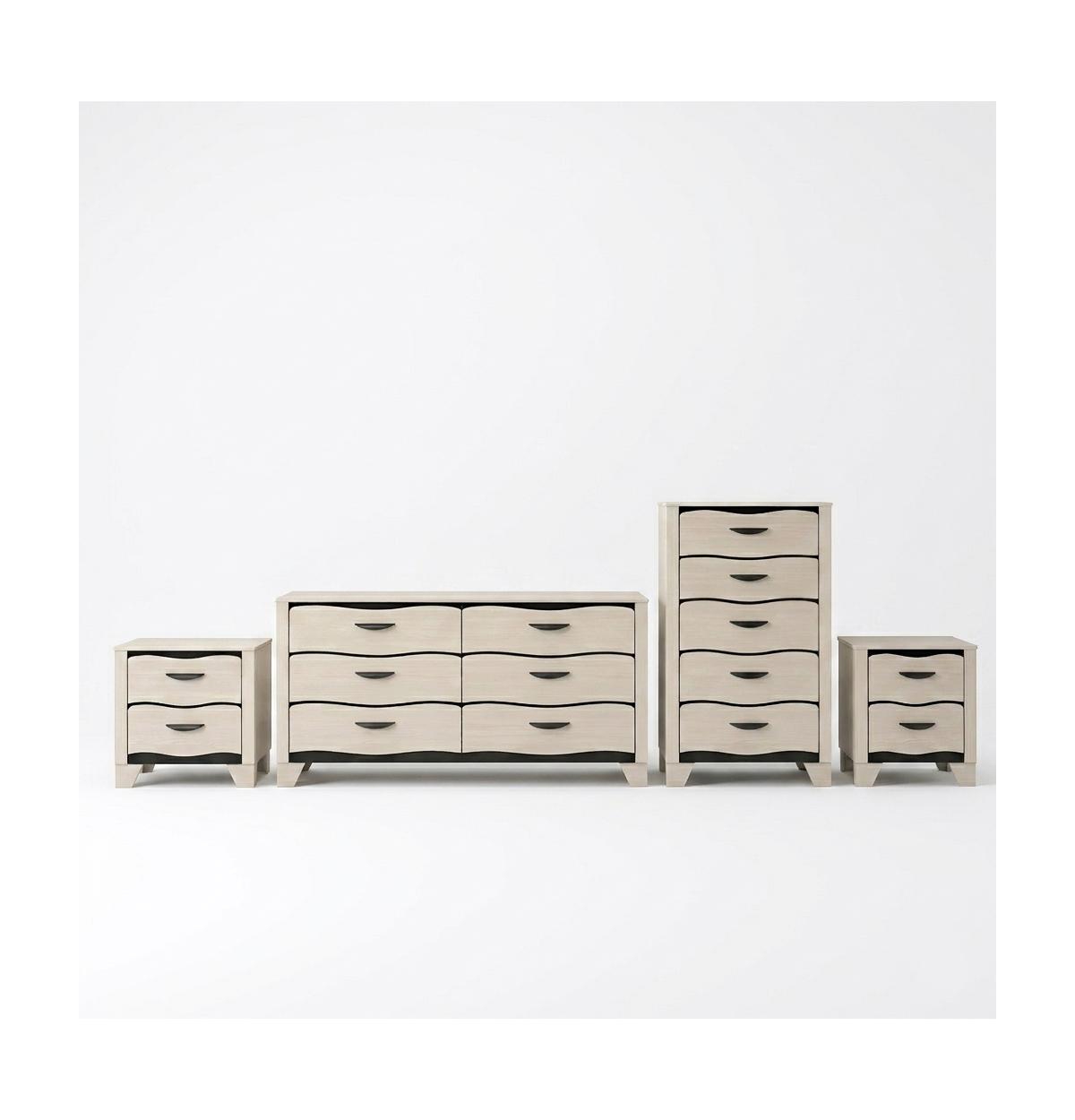 Click here for Kings Brand Furniture 4-Piece Bedroom Set - Dresse... prices