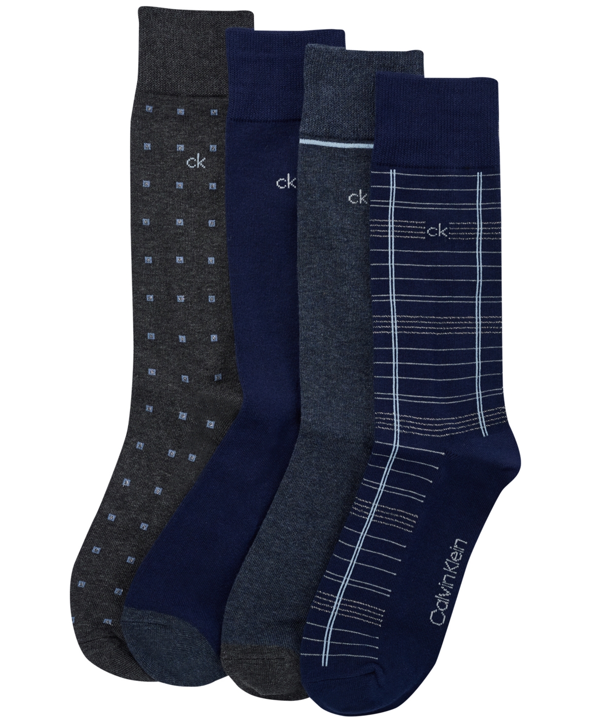 Click here for Calvin Klein Mens Rayon Dress Crew Socks  4-Pack -... prices