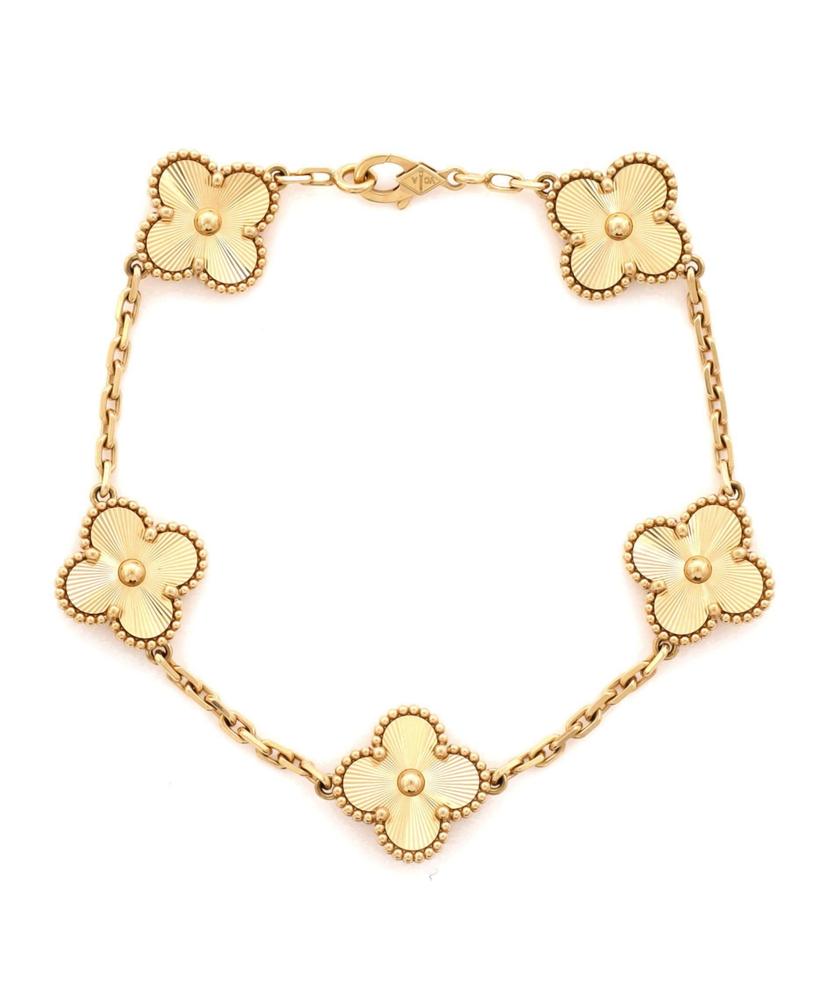 Click here for Pre-Owned Van Cleef & Arpels Vintage Alhambra 5 Mo... prices