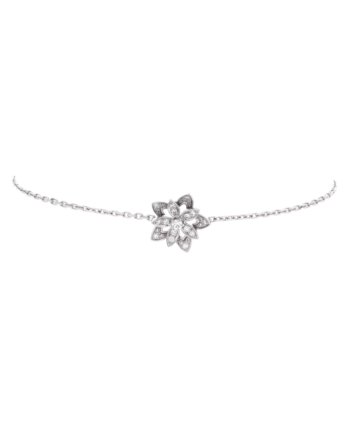 Click here for Pre-Owned Van Cleef & Arpels Lotus Openwork Bracel... prices