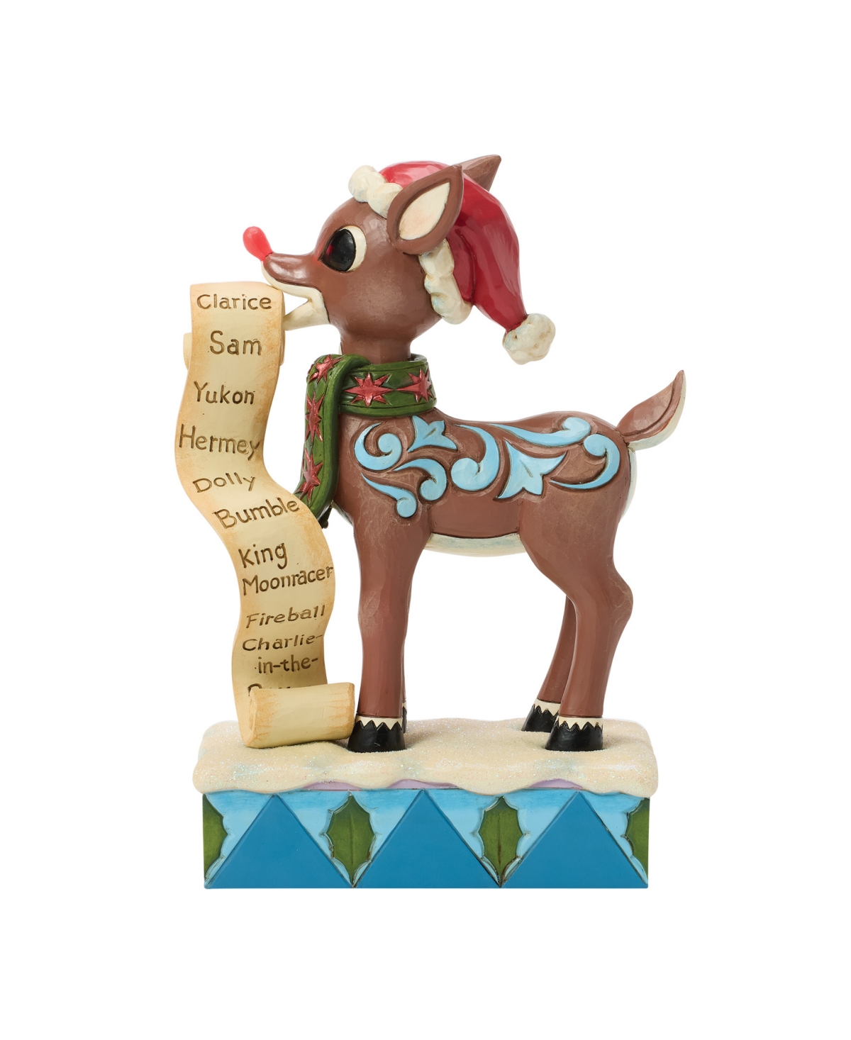 Click here for Jim Shore Rudolph Fig Rudolph with List in Mouth -... prices