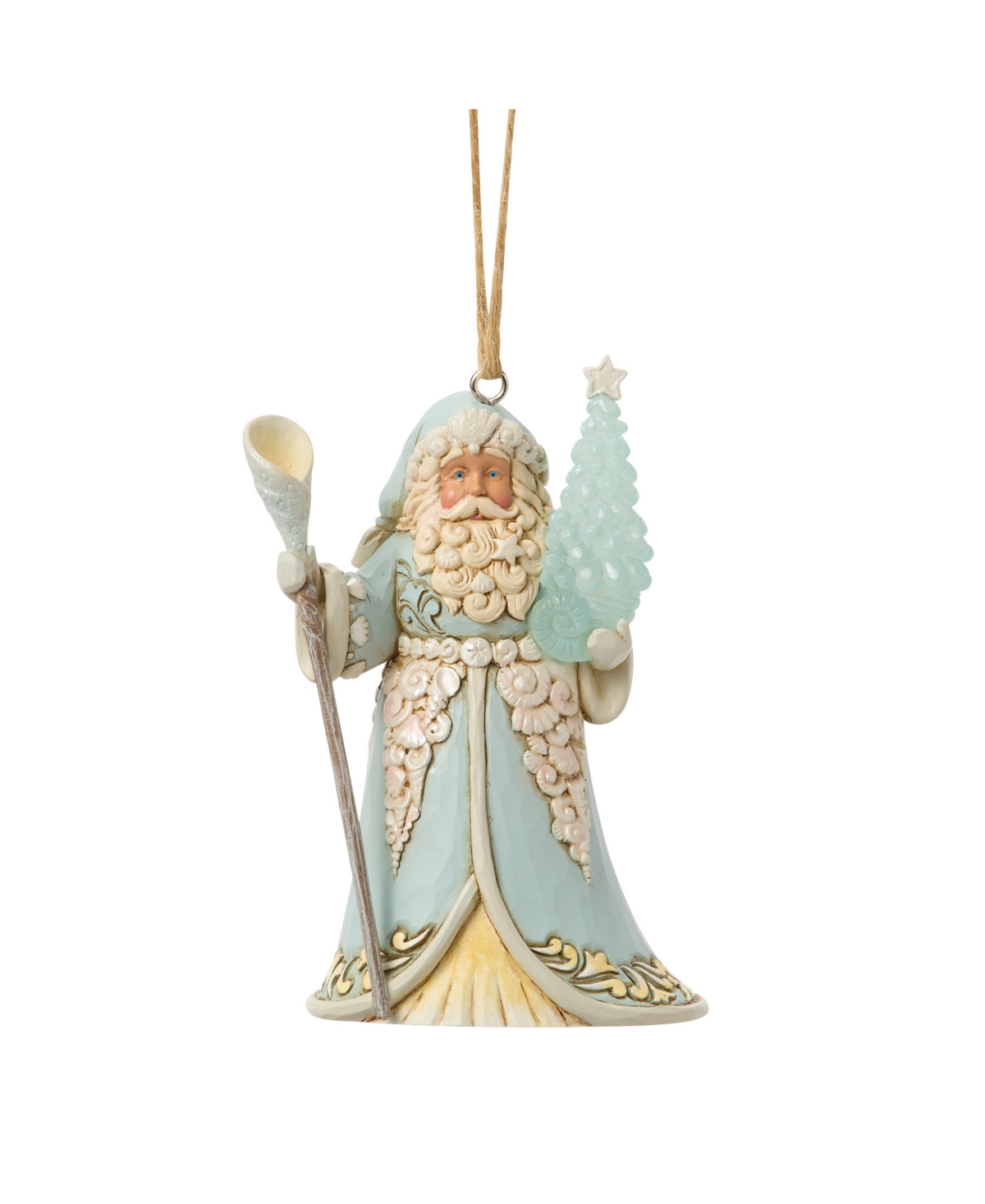 Click here for Jim Shore Heartwood Creek Coastal Santa with Sea g... prices
