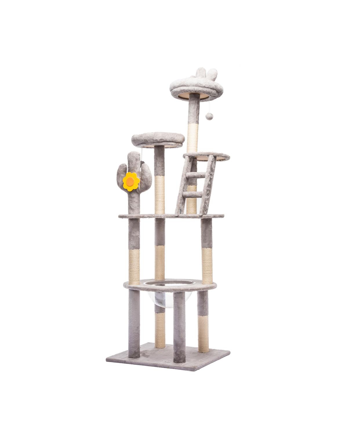 Click here for Streamdale Furniture 72in Cactus Cat Tree with Tra... prices