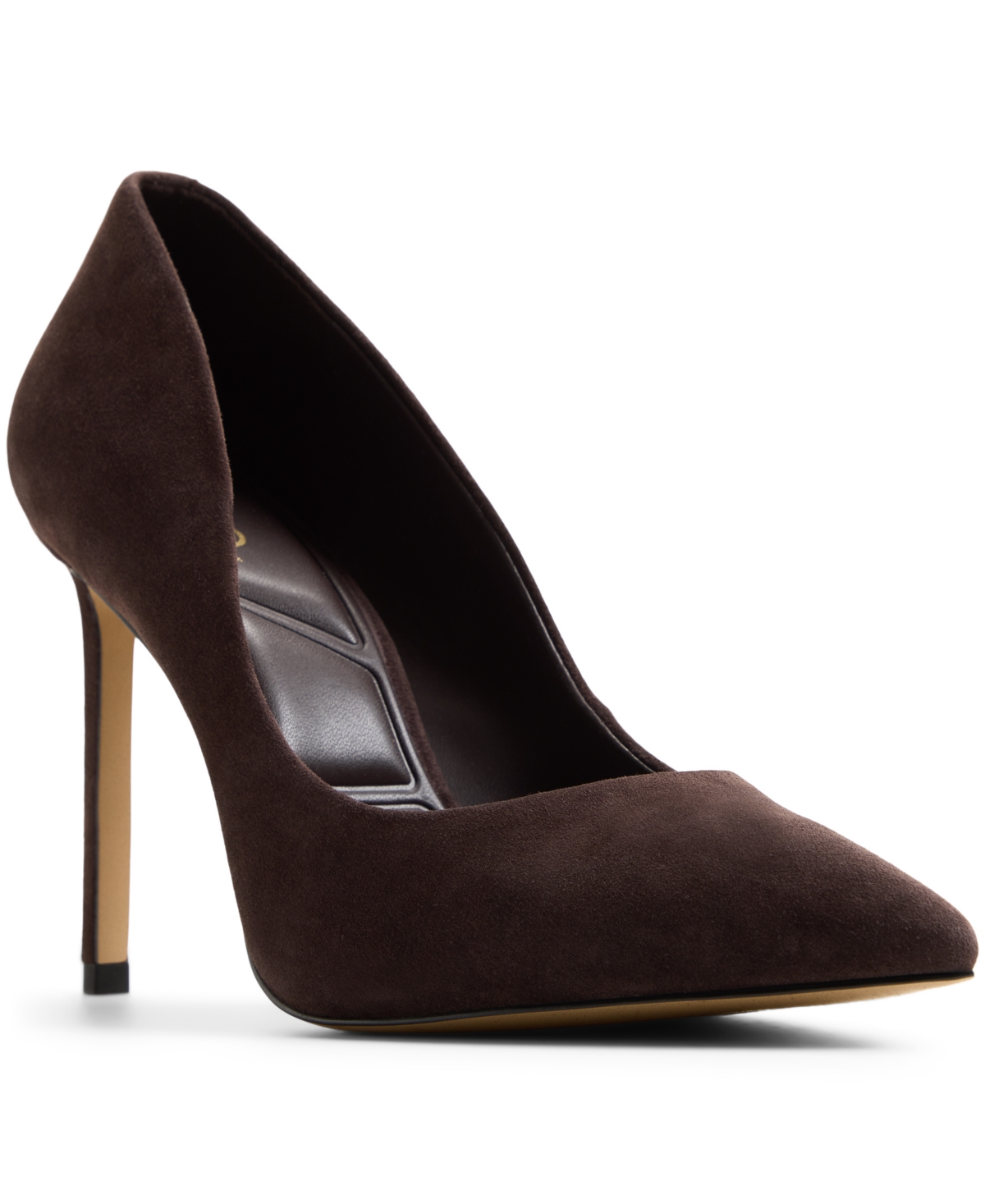 Click here for Aldo Womens Stessy 2.0 Pointed Toe Pumps - Dark Ch... prices