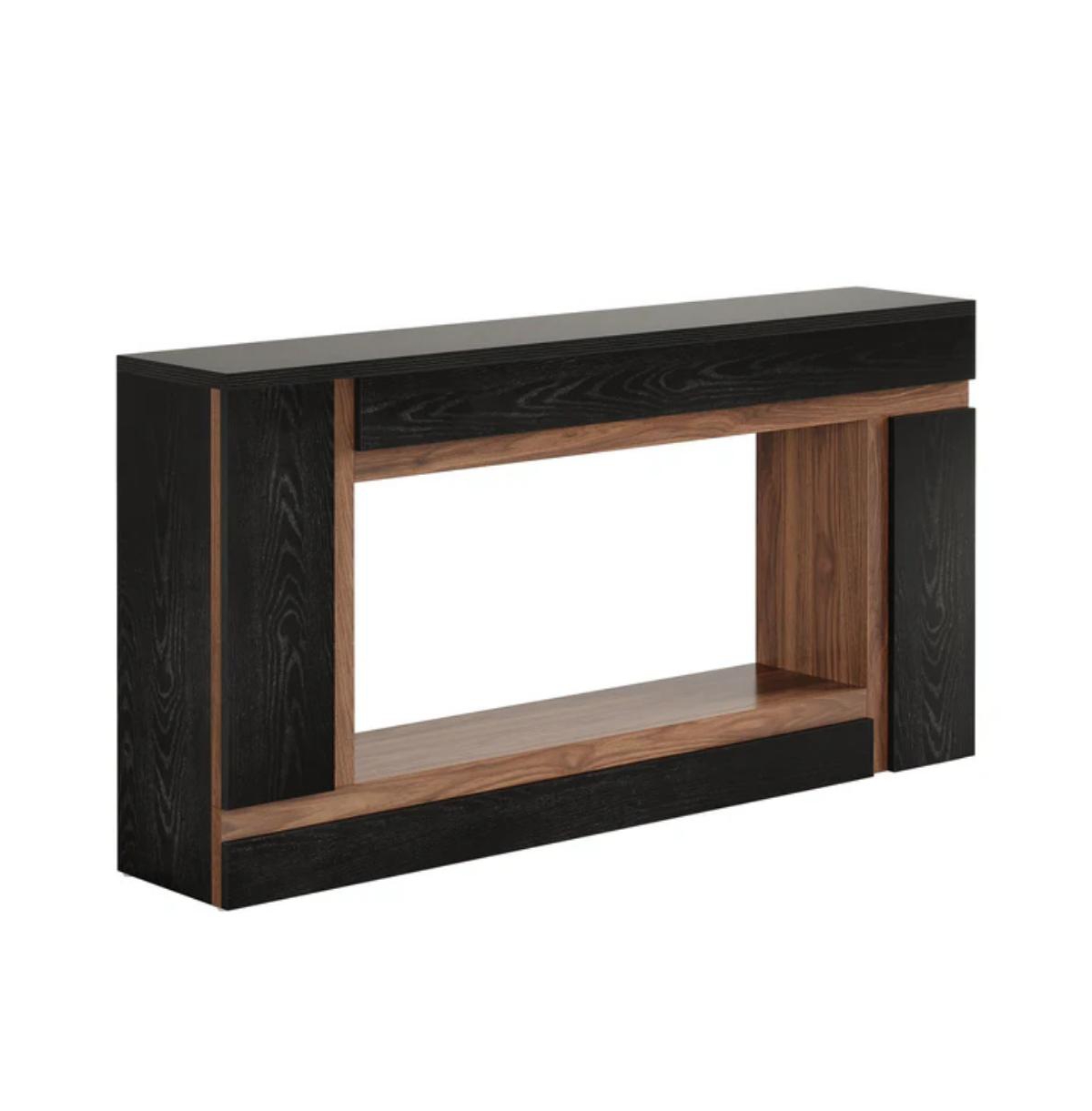 Click here for Slickblue 2-Tier Wooden Console Table  Rectangular... prices