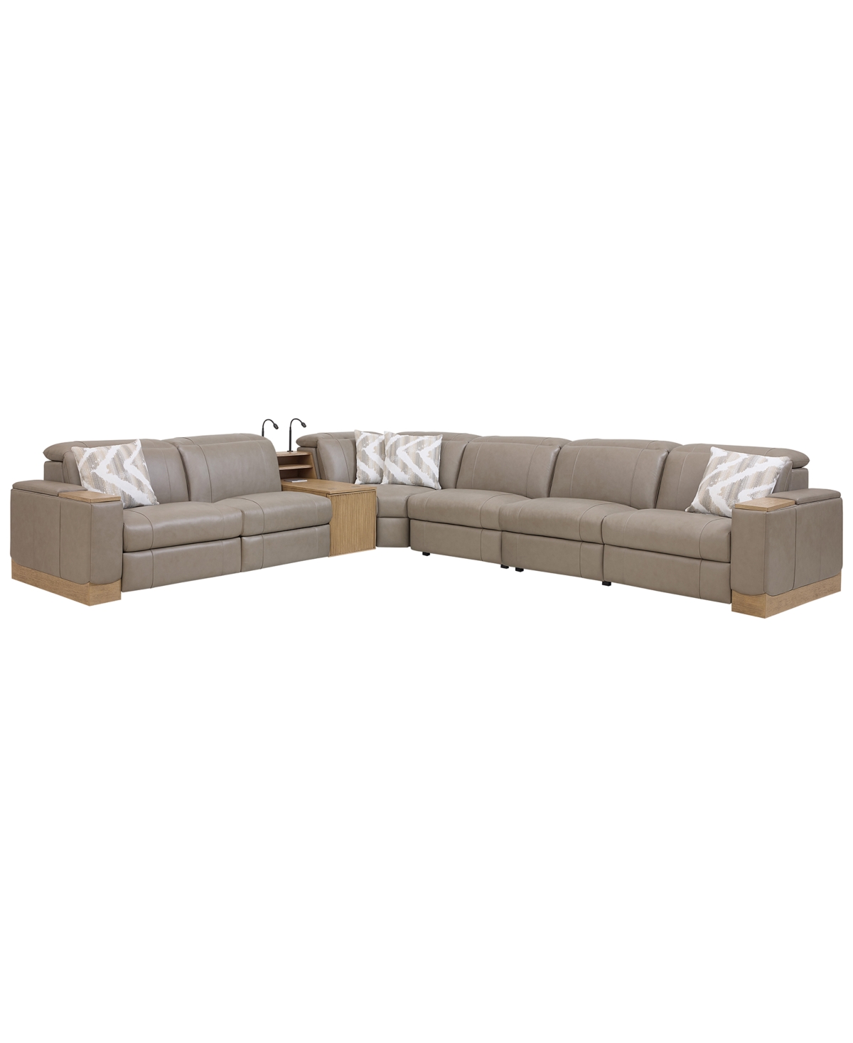 Click here for Maxyne 7-Piece L-Shape Sectional with 4 Power Moti... prices