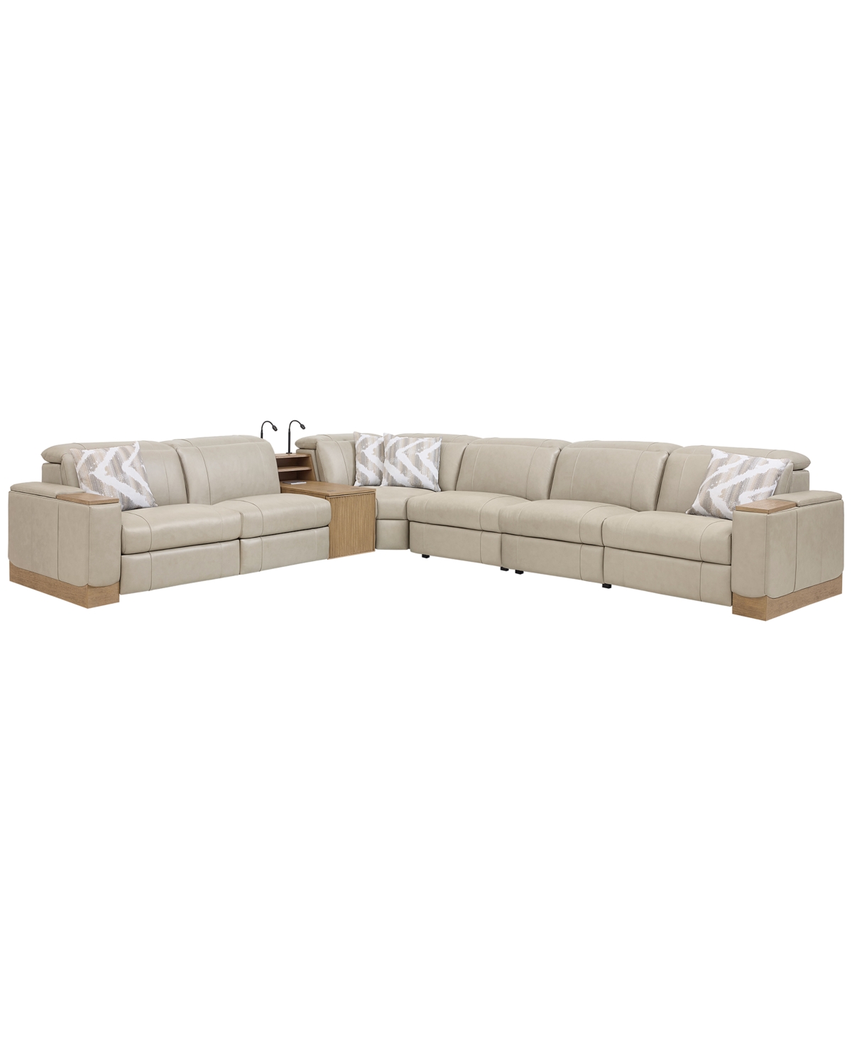 Click here for Maxyne 7-Piece L-Shape Sectional with 4 Power Moti... prices
