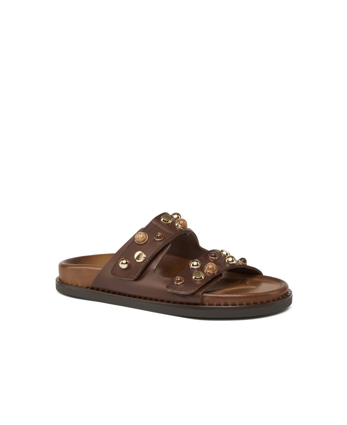 Click here for Grace Footwear Womens Alyson Leather Embellished S... prices