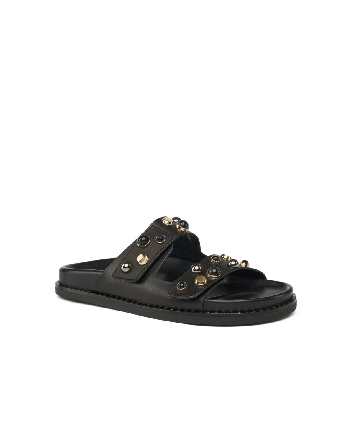 Click here for Grace Footwear Womens Alyson Leather Embellished S... prices