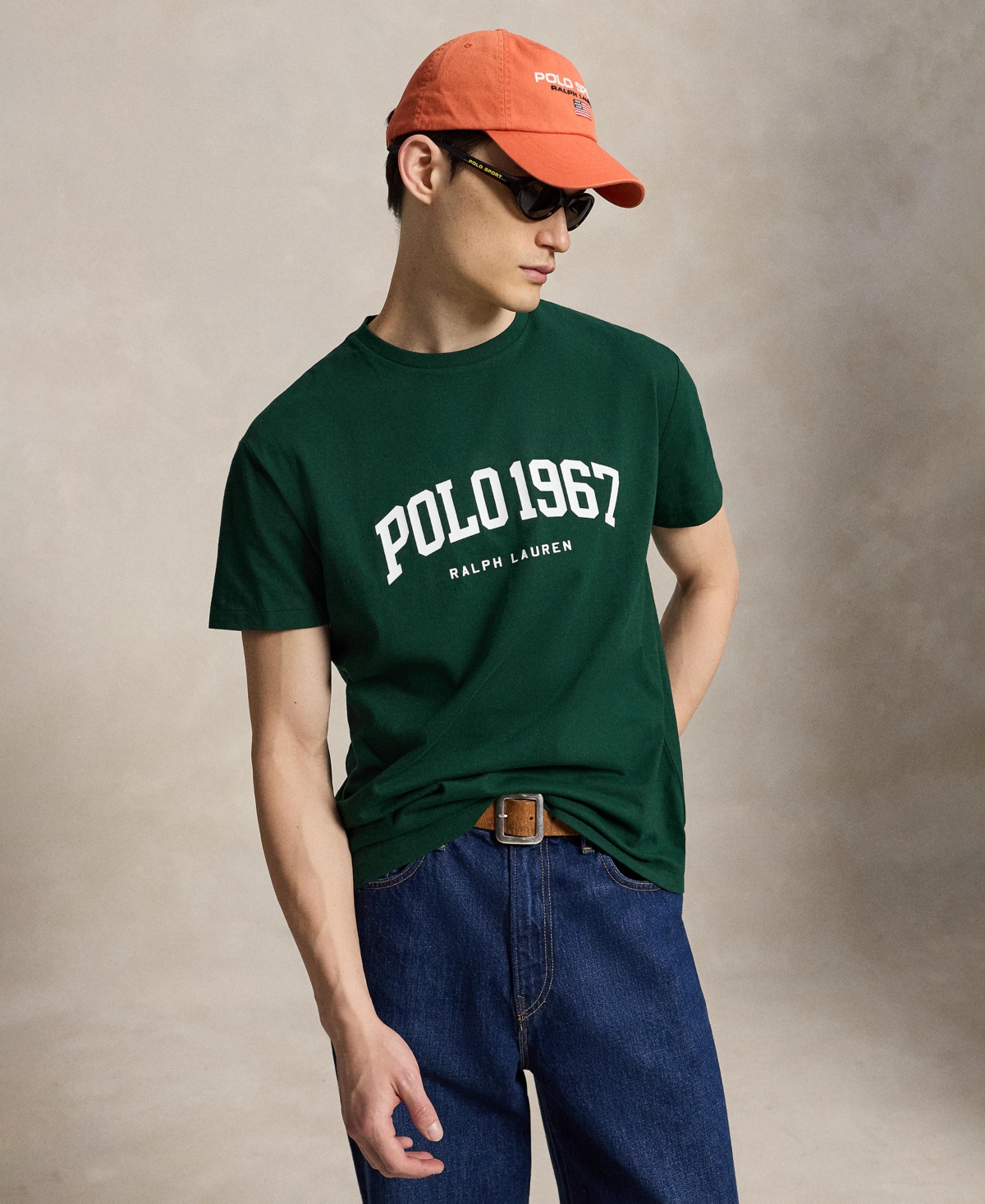 Click here for Polo Ralph Lauren Mens Crew Neck T-shirt - College... prices