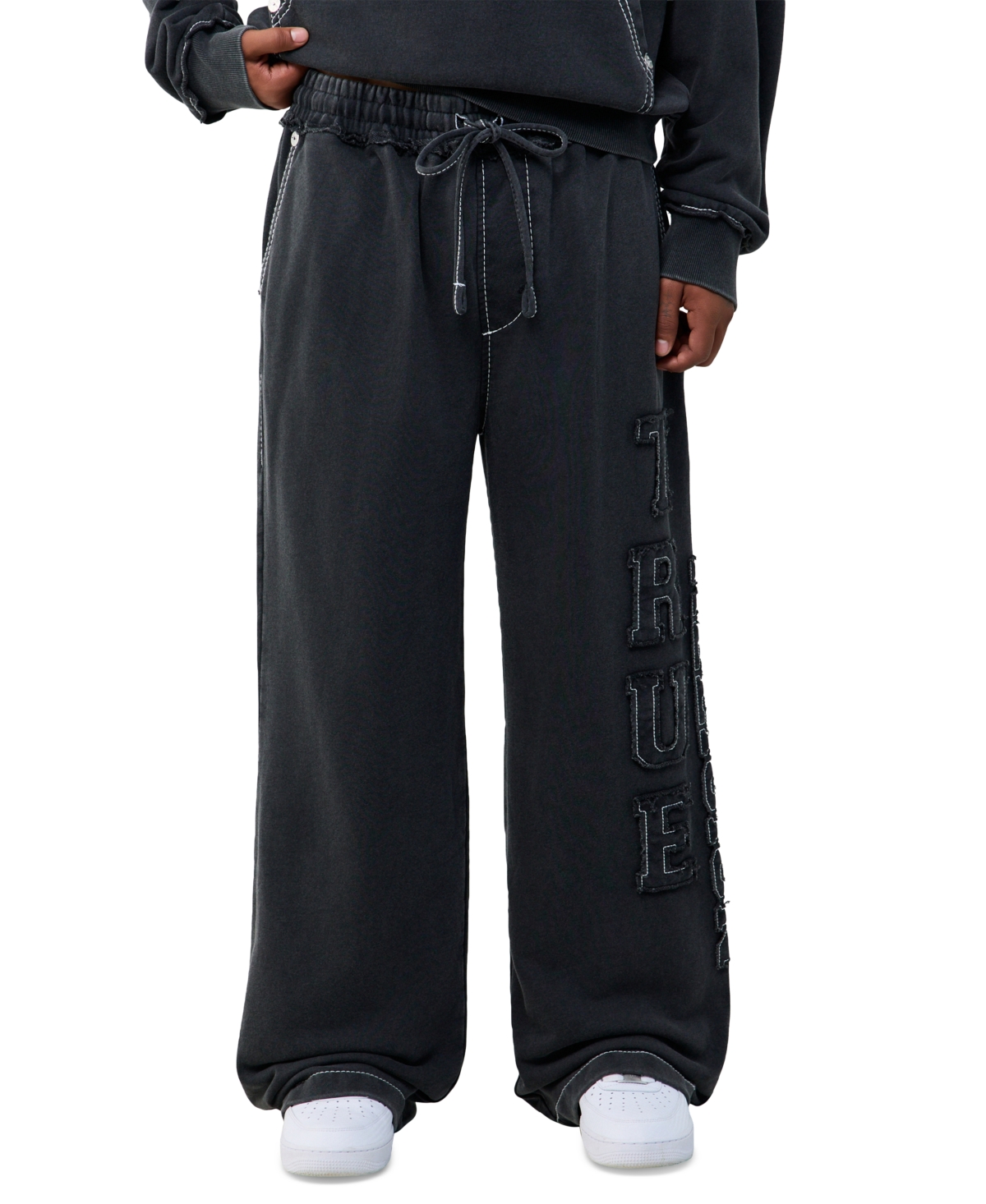 Click here for True Religion Mens Applique Big T Baggy Pants - Je... prices
