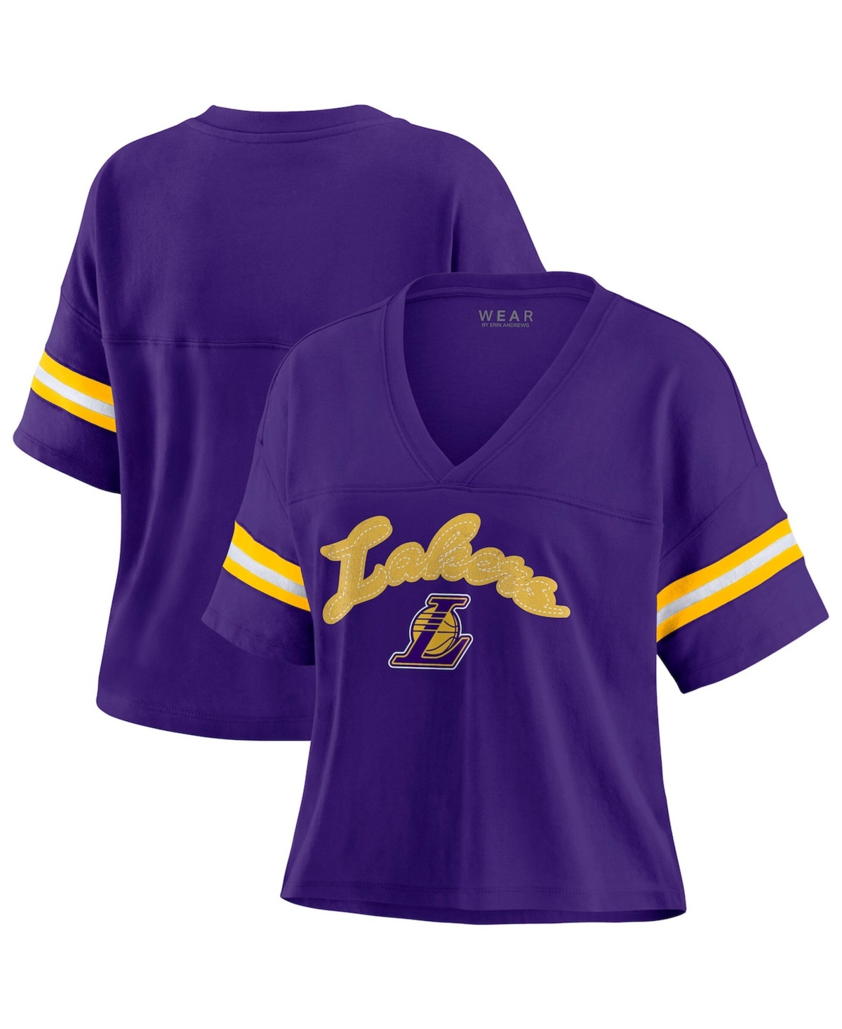 Click here for Wear by Erin Andrews Womens Purple Los Angeles Lak... prices