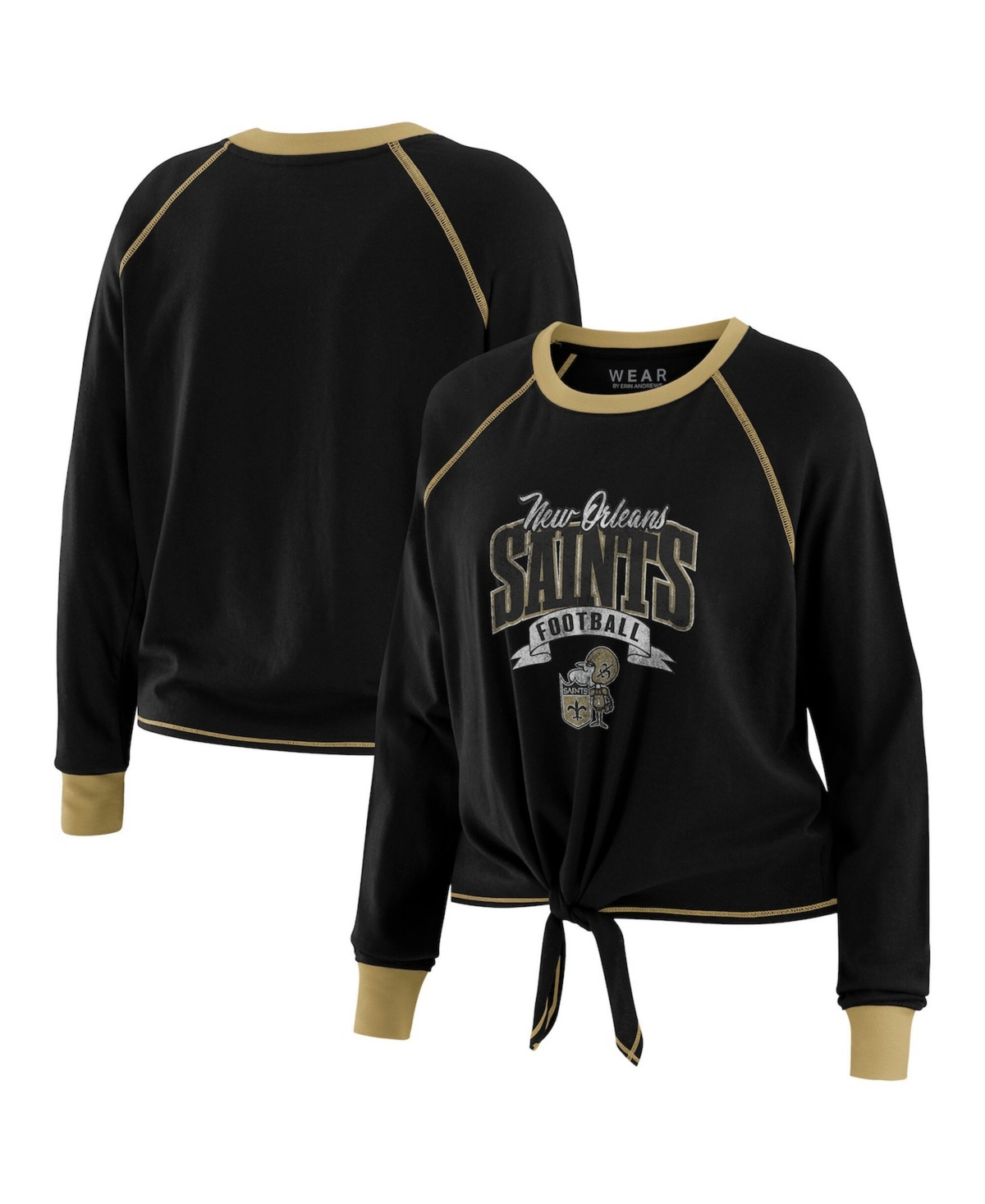 Click here for Wear by Erin Andrews Womens Black/Gold New Orleans... prices