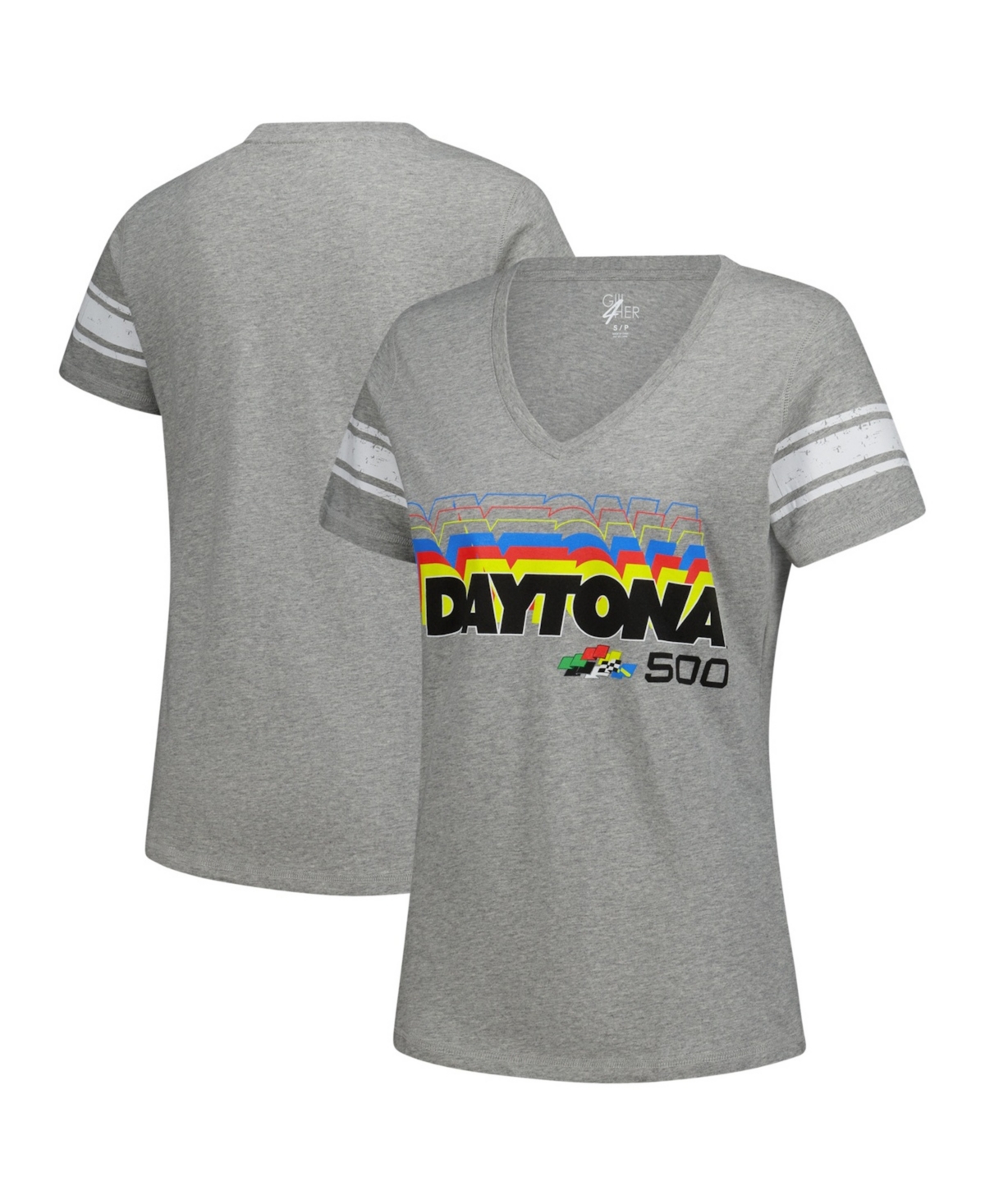 Click here for G-iii 4Her by Carl Banks Womens Heather Gray Nasca... prices